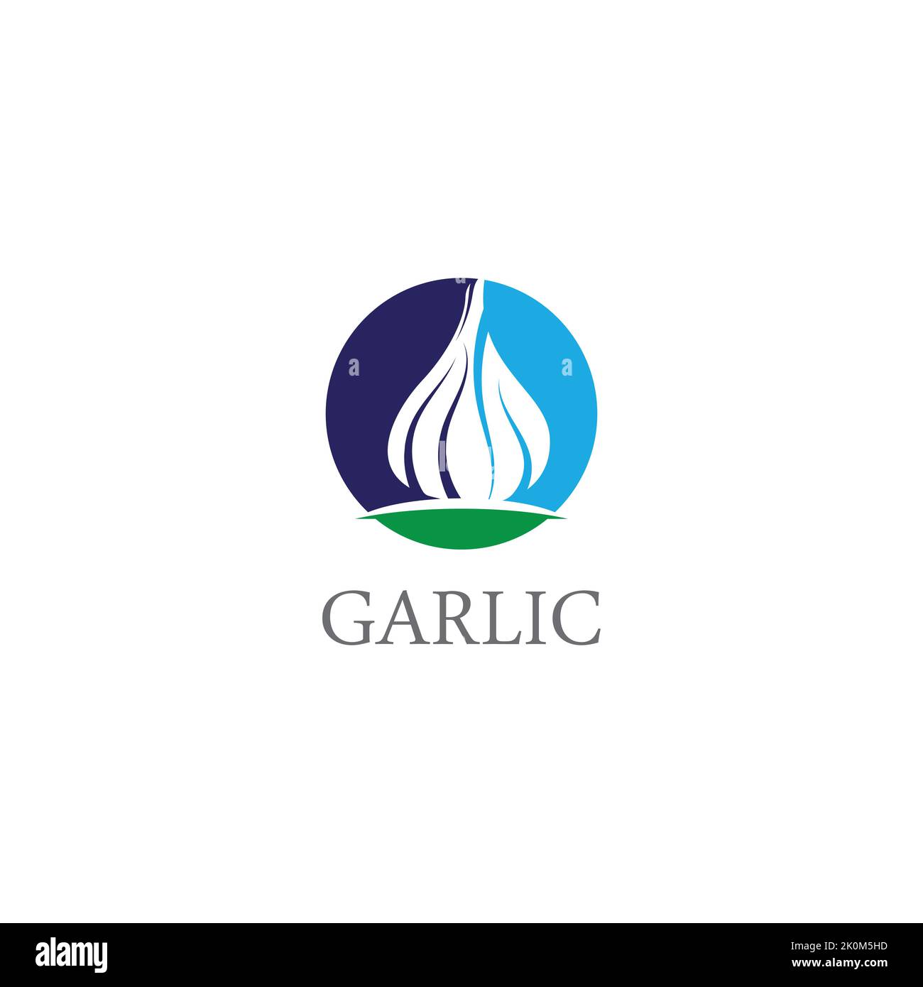 Garlic logo icon symbol design vector illustration Stock Vector Image ...