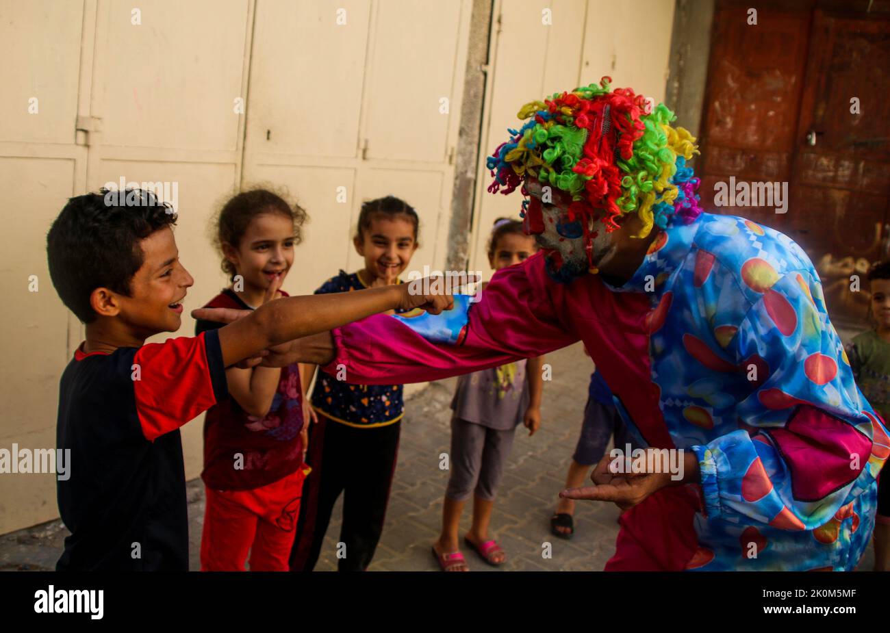 Maghazi, Gaza Strip, Palestine. 8th Sep, 2022. Gaza, Palestine. 08 ...