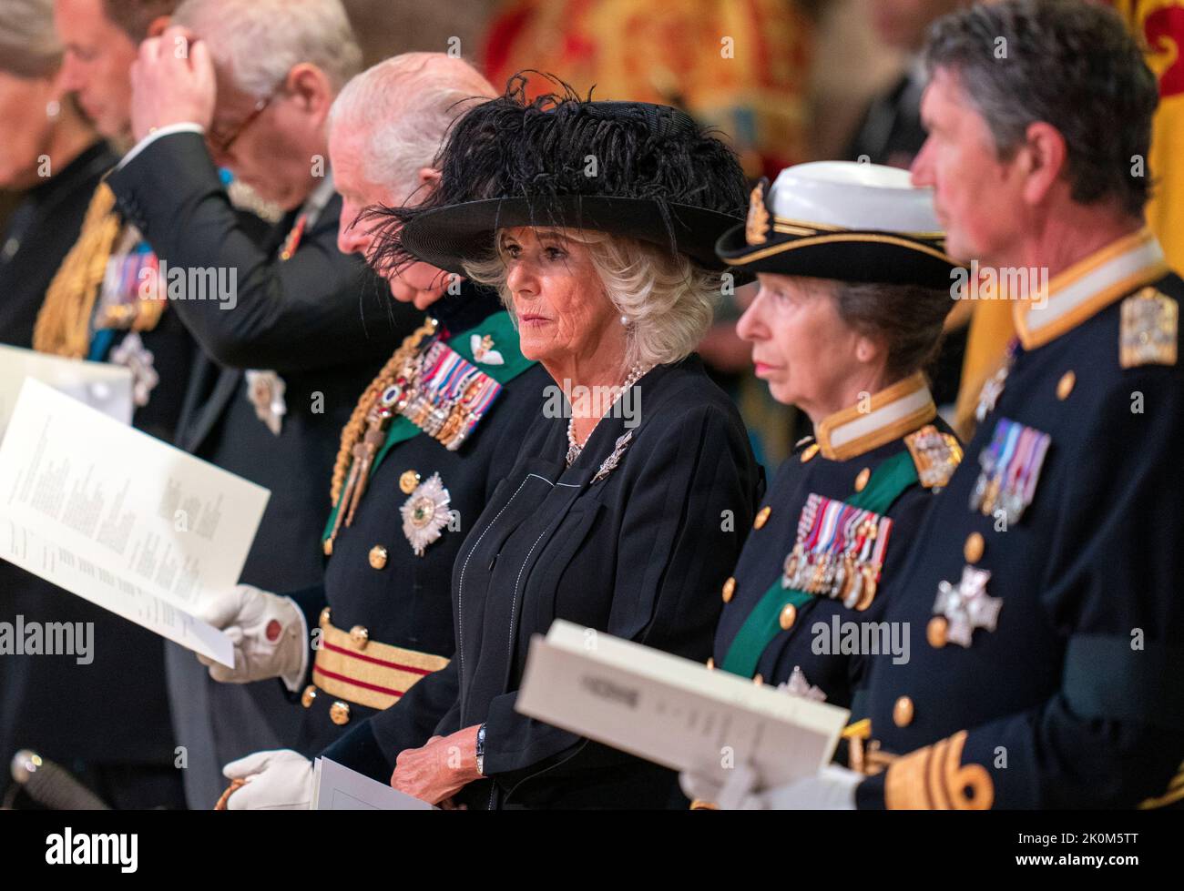 The Queen Consort during a Service of Prayer and Reflection for the ...