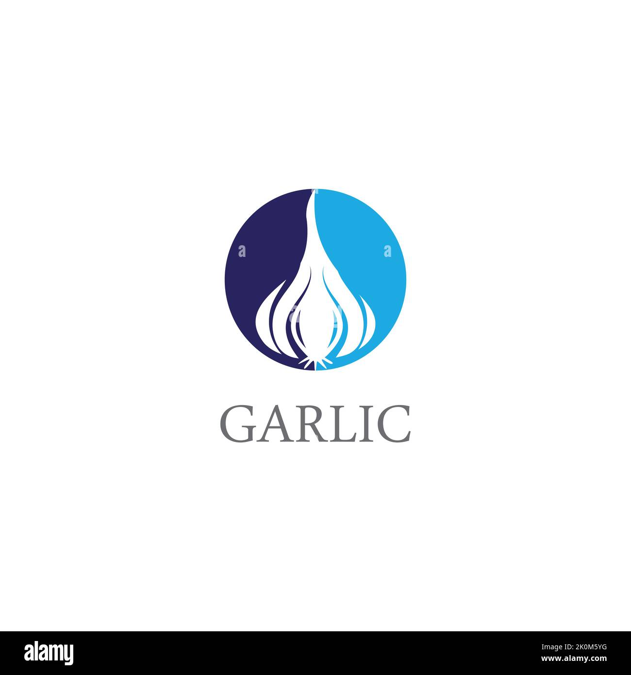 Garlic logo icon symbol design vector illustration Stock Vector Image ...