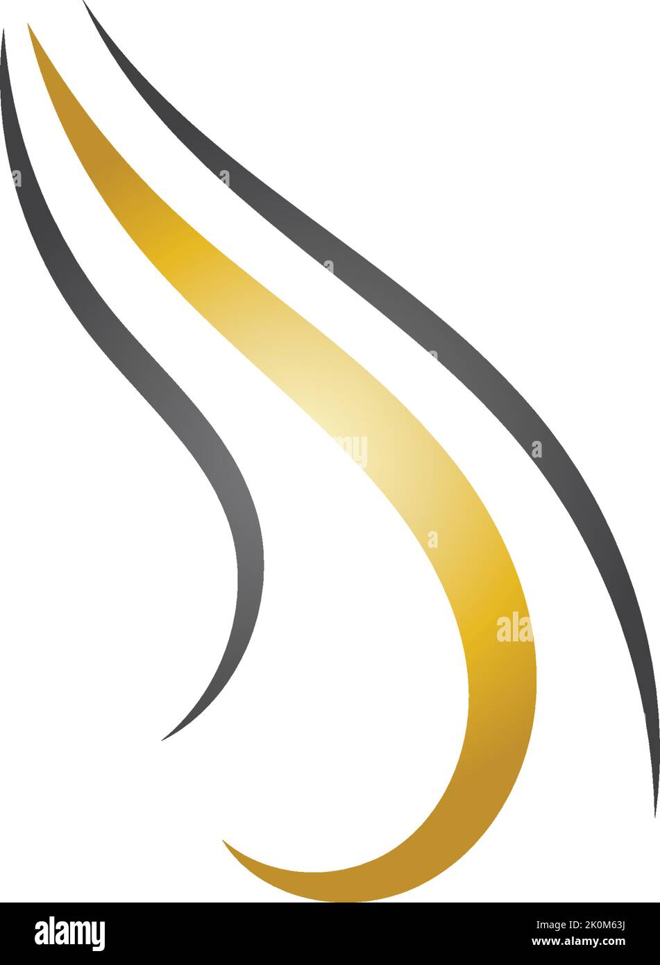 Hair wave logo vector icon template Stock Vector Image & Art - Alamy