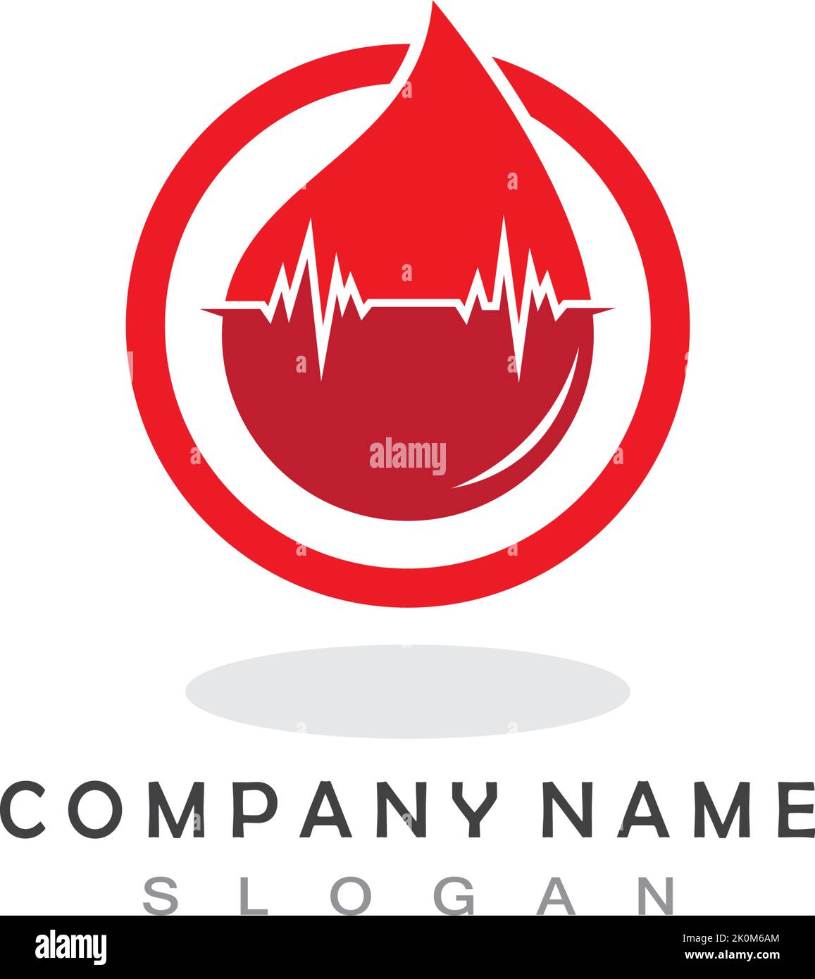 Health care Blood donation logo icon design template Stock Vector Image ...