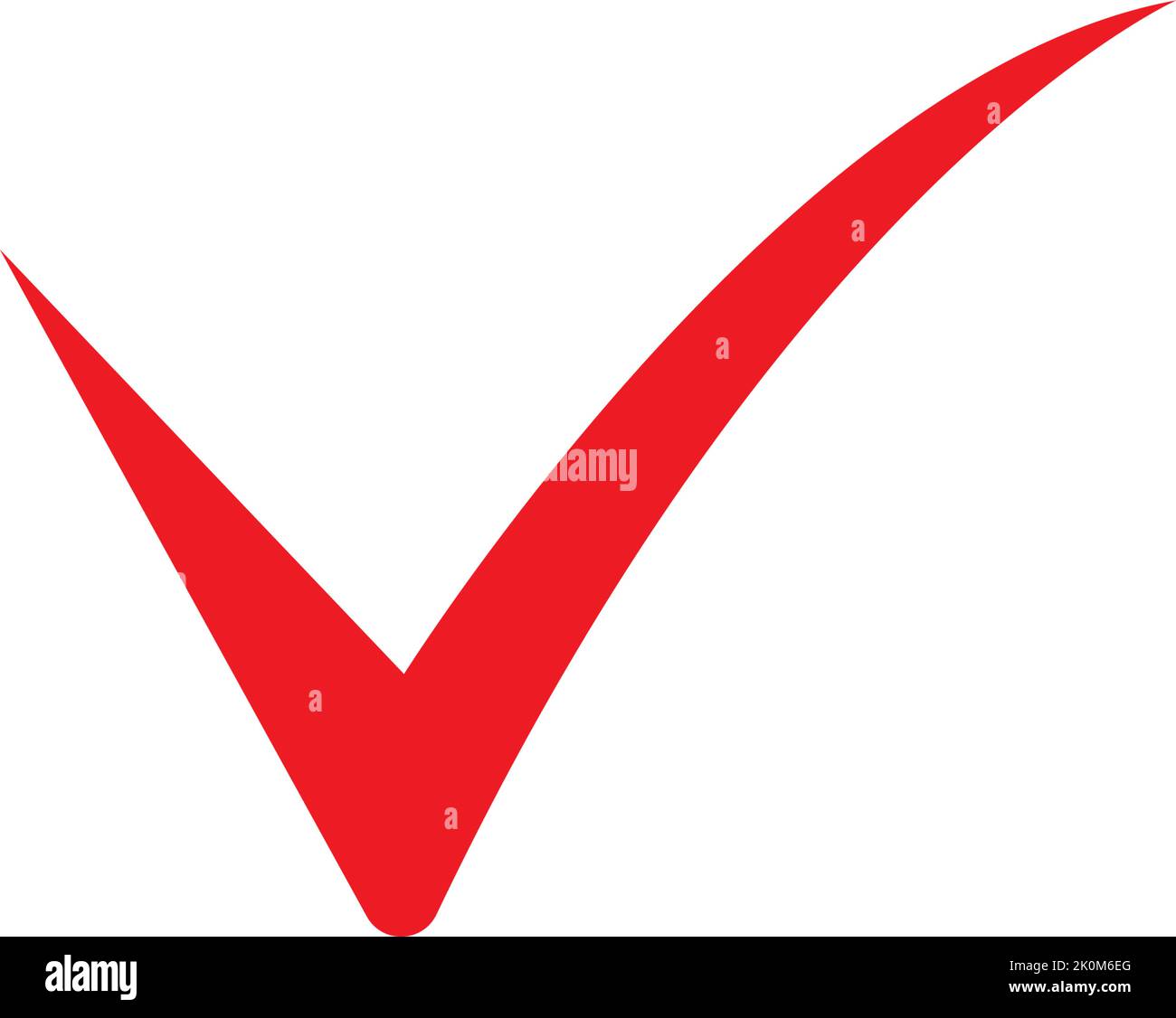 Check mark V Letter Logo Template Stock Vector Image & Art - Alamy