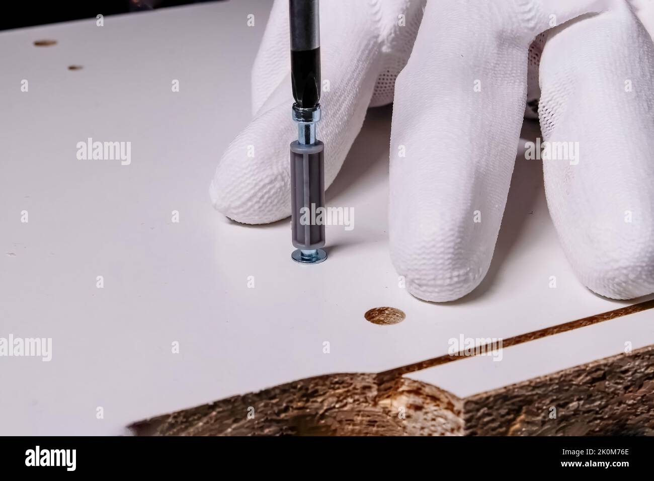 Cabinet repair process hi-res stock photography and images - Alamy