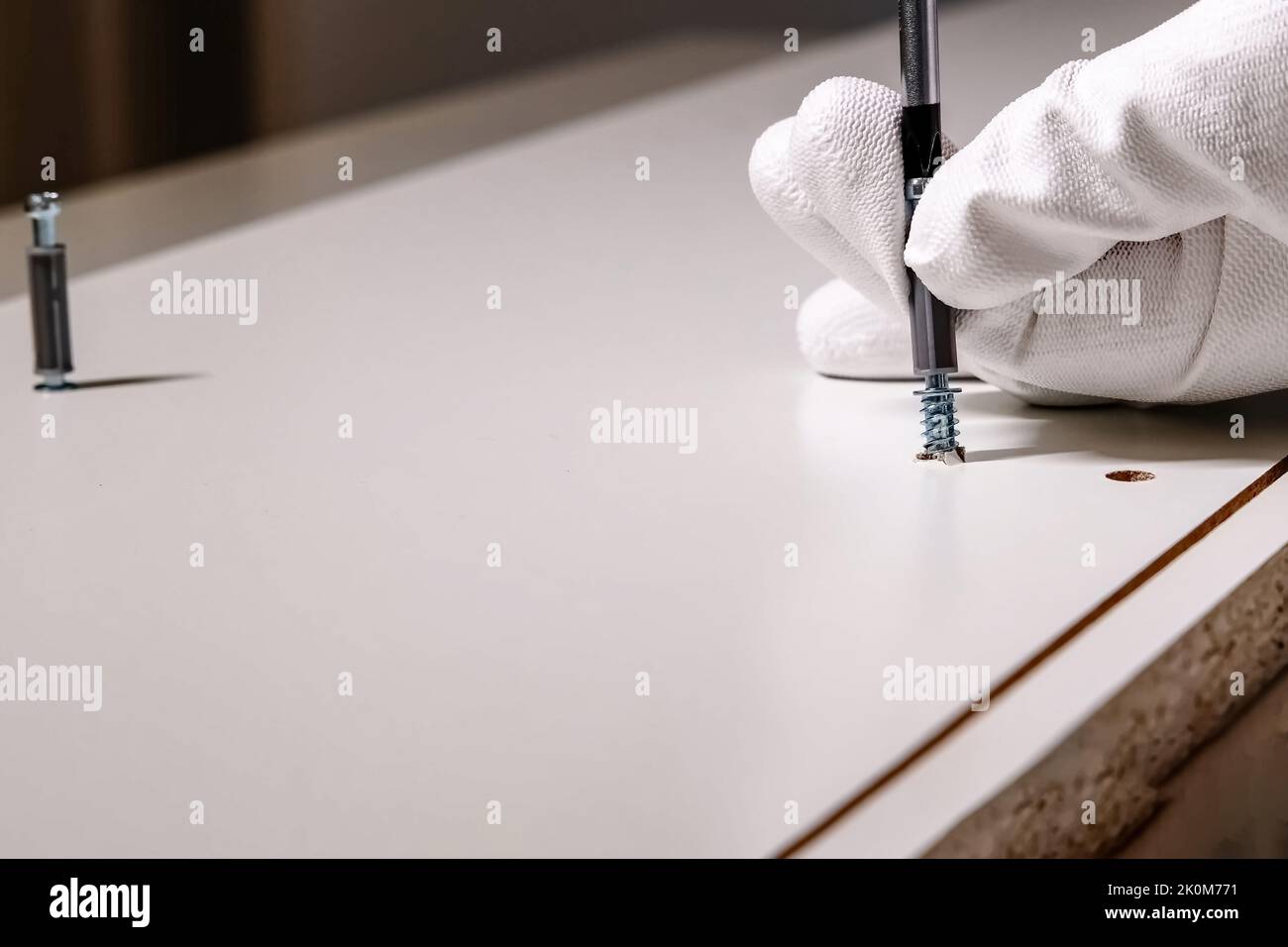 Cabinet repair process hi-res stock photography and images - Alamy