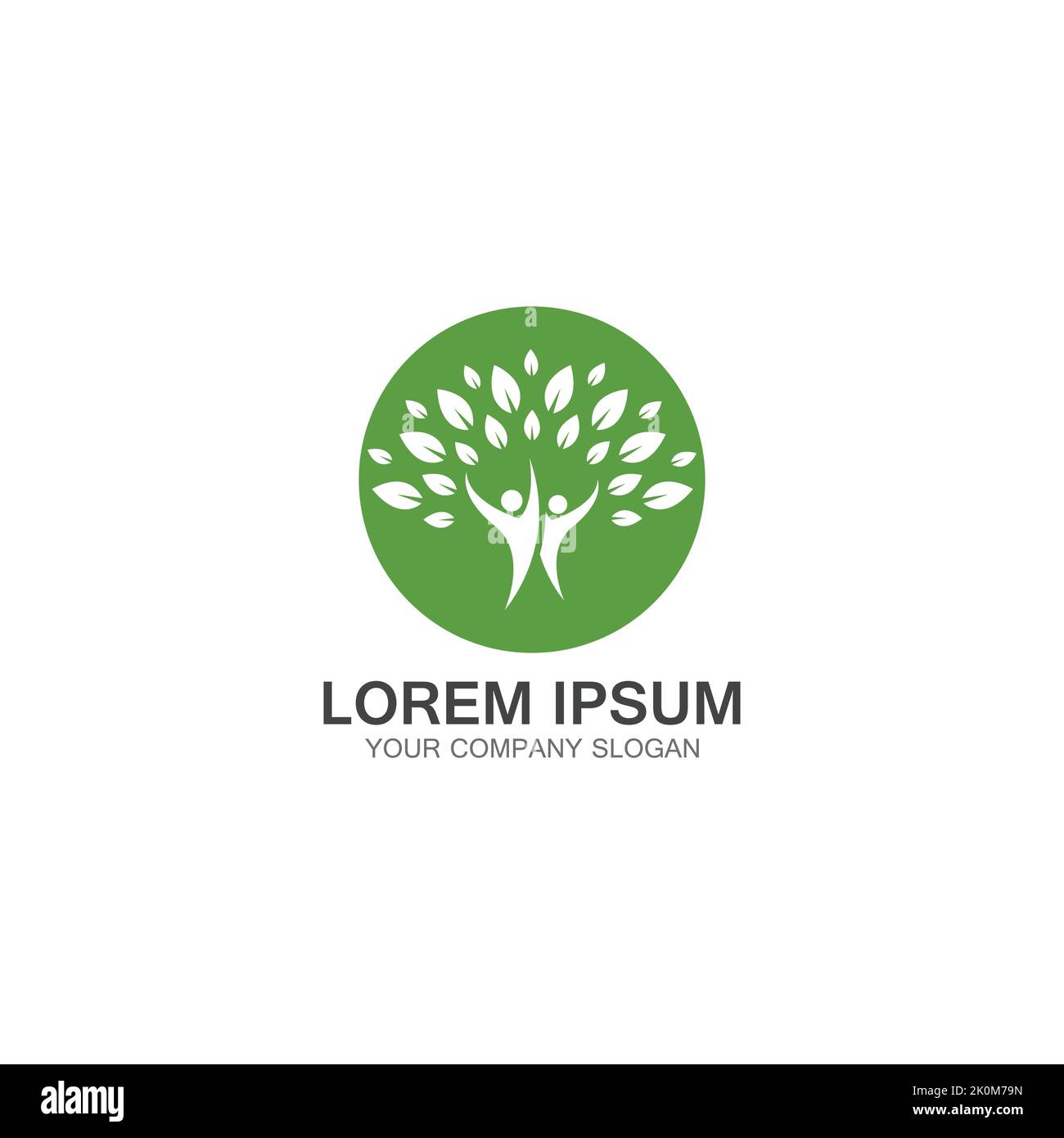 People Tree Logo Template Design Vector Stock Vector Image & Art - Alamy