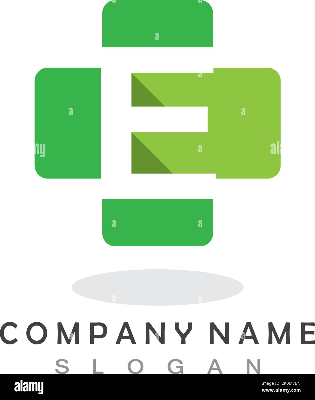 E Initial Letter cross medical logo vector template Stock Vector Image ...