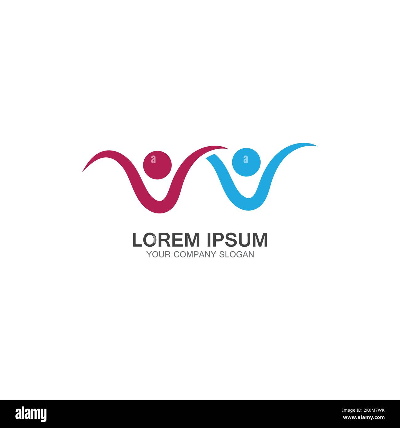 Community, network and social logo design template vector Stock Vector ...