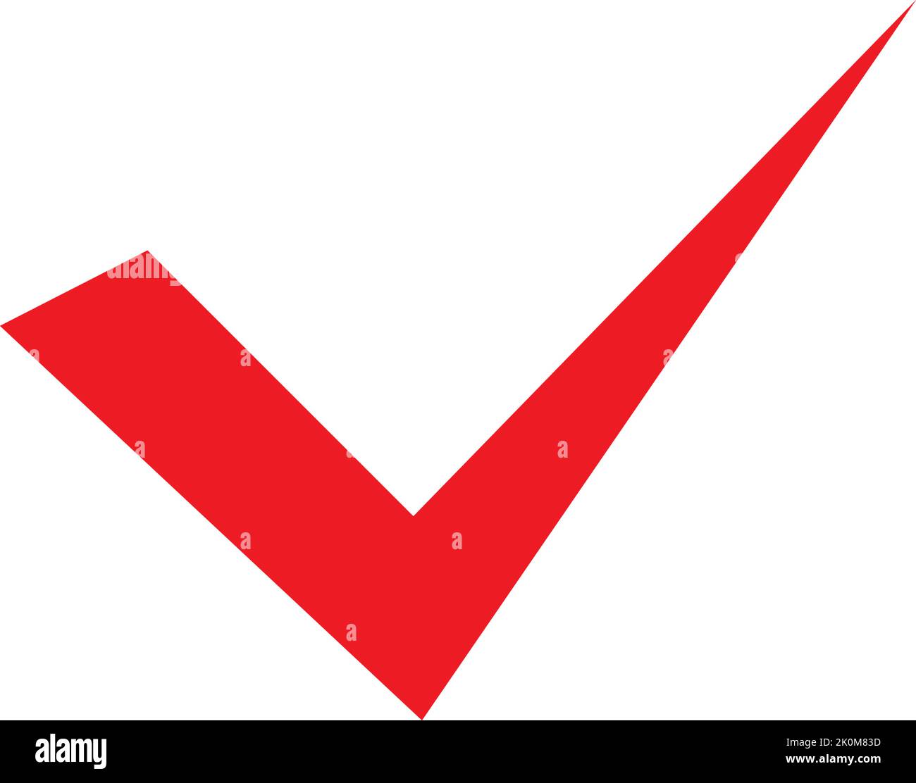 Check mark V Letter Logo Template Stock Vector Image & Art - Alamy