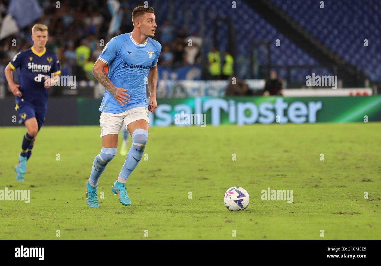 Milinkovic savic lazio press hi-res stock photography and images - Alamy