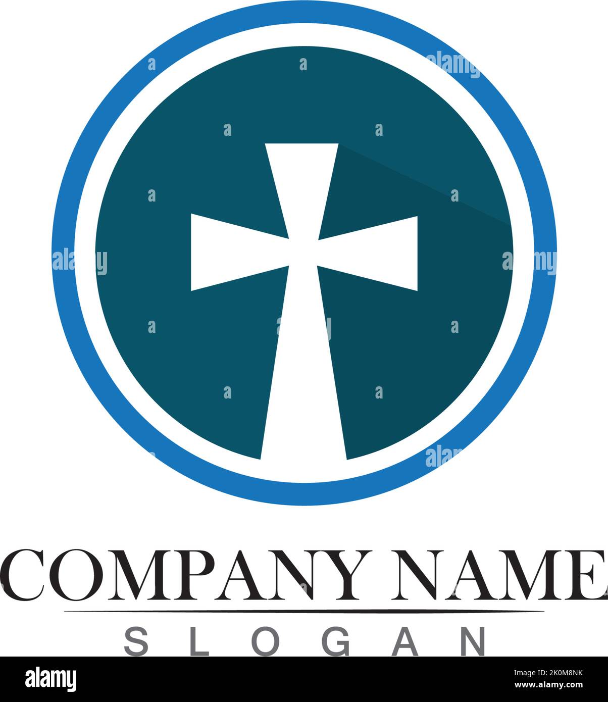 Church logo Stock Vector Images - Alamy