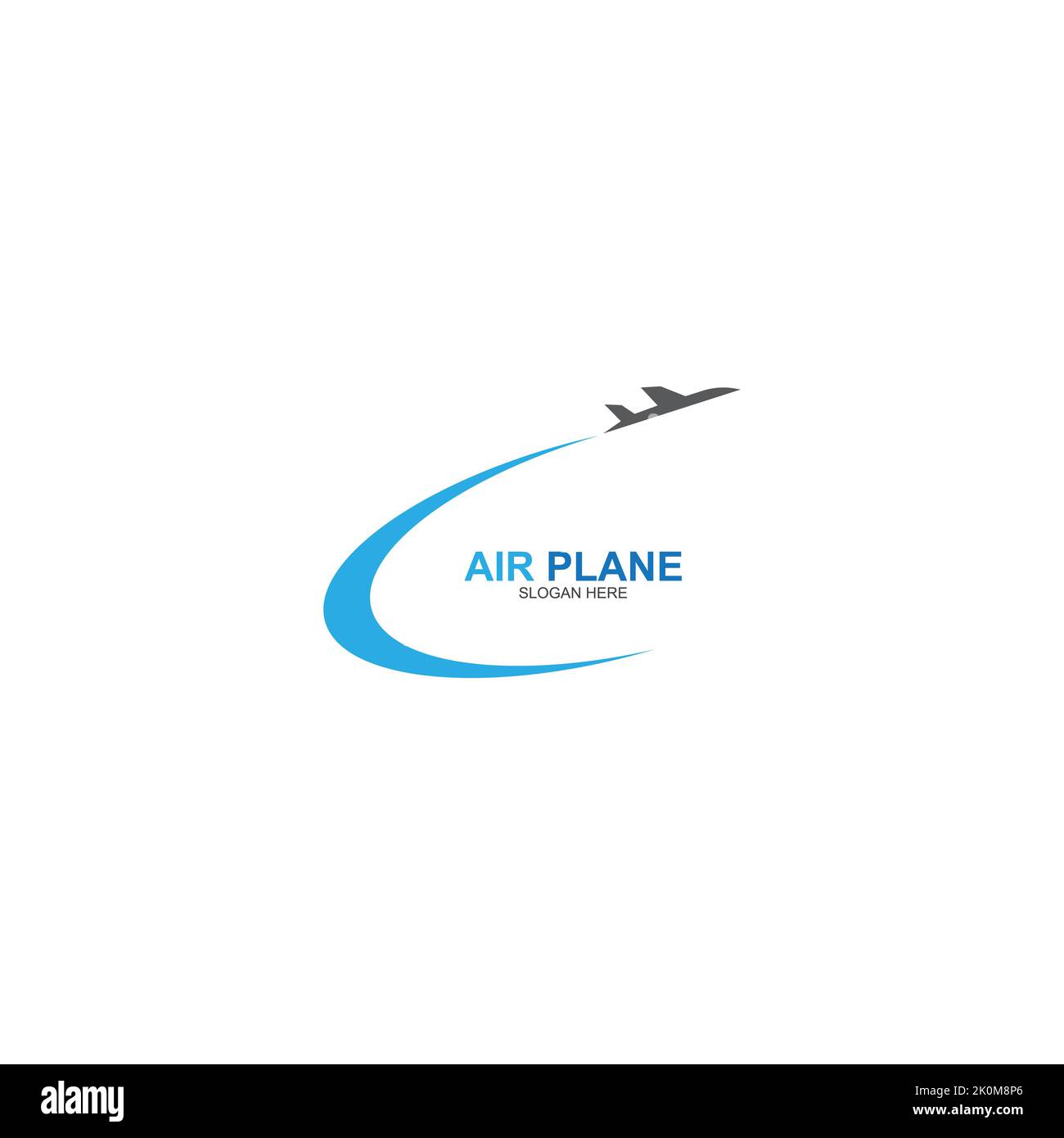 Air Plane logo vector template Stock Vector Image & Art - Alamy