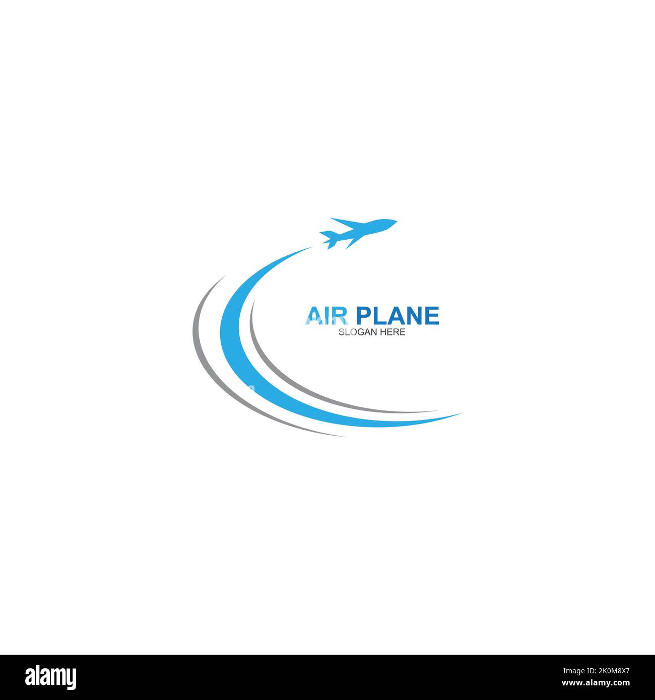 Air Plane logo vector template Stock Vector Image & Art - Alamy