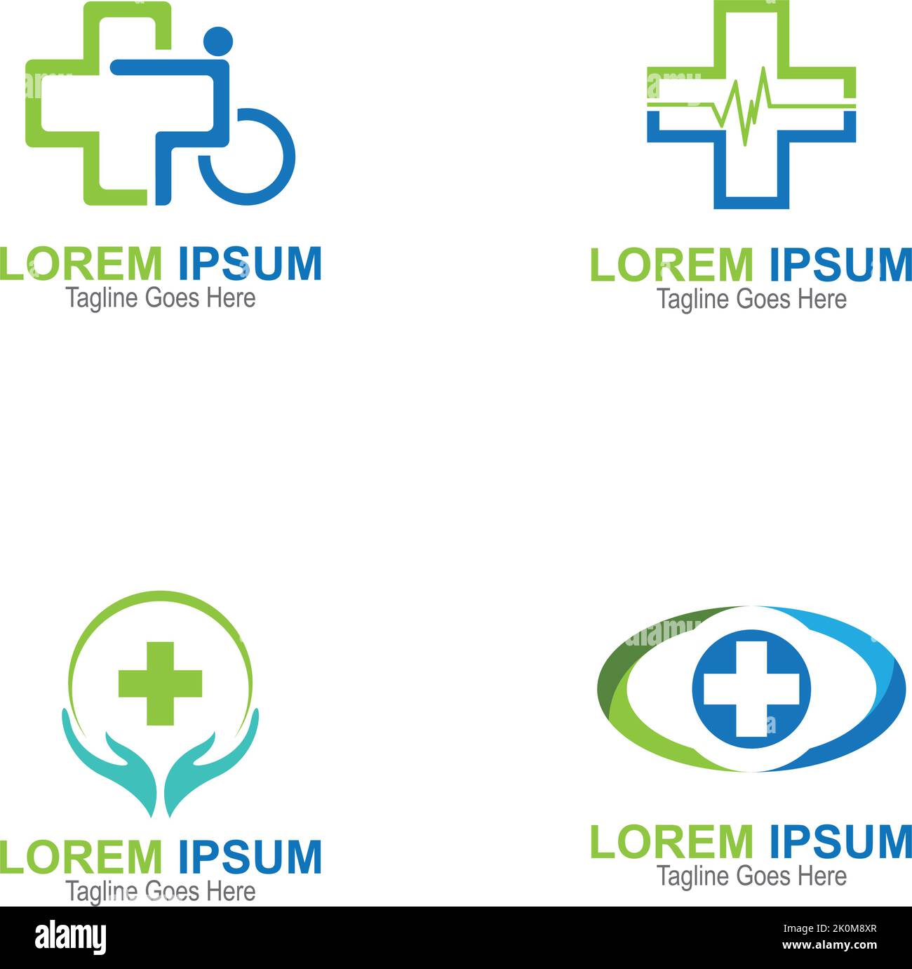 Health Cross logo and symbol template vector icon Stock Vector Image ...