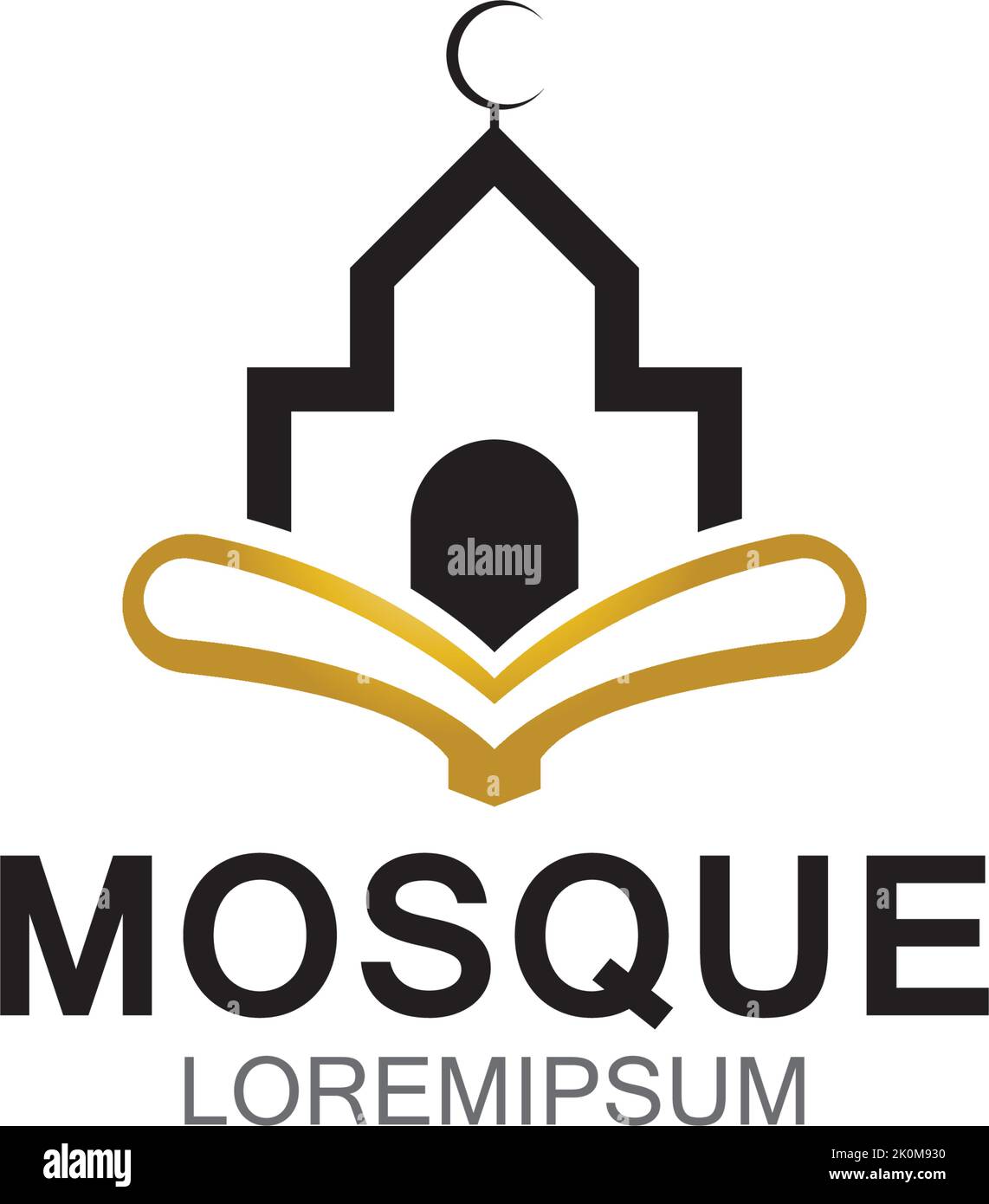 Modern mosque logo symbol or icon template Stock Vector Image & Art - Alamy