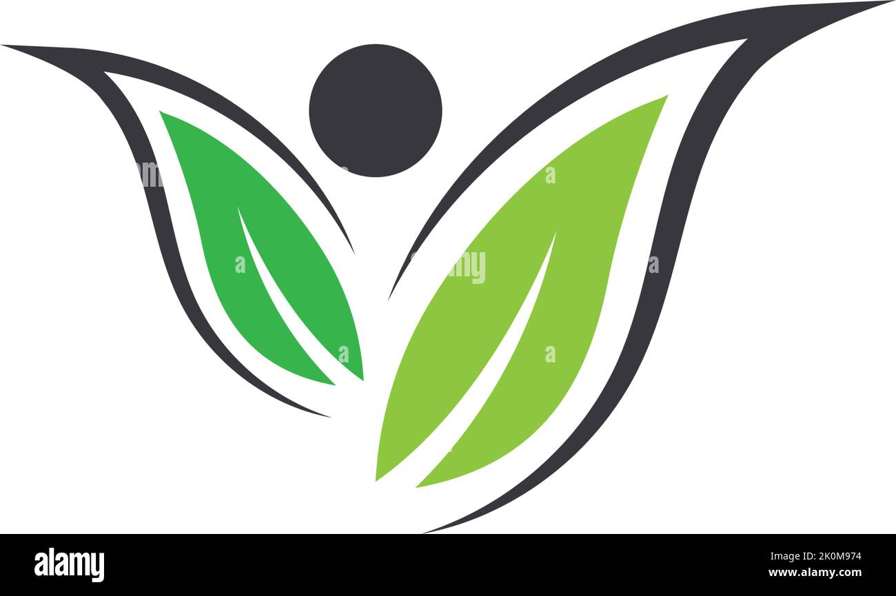 Tree leaf vector logo design eco friendly concept Stock Vector Image ...