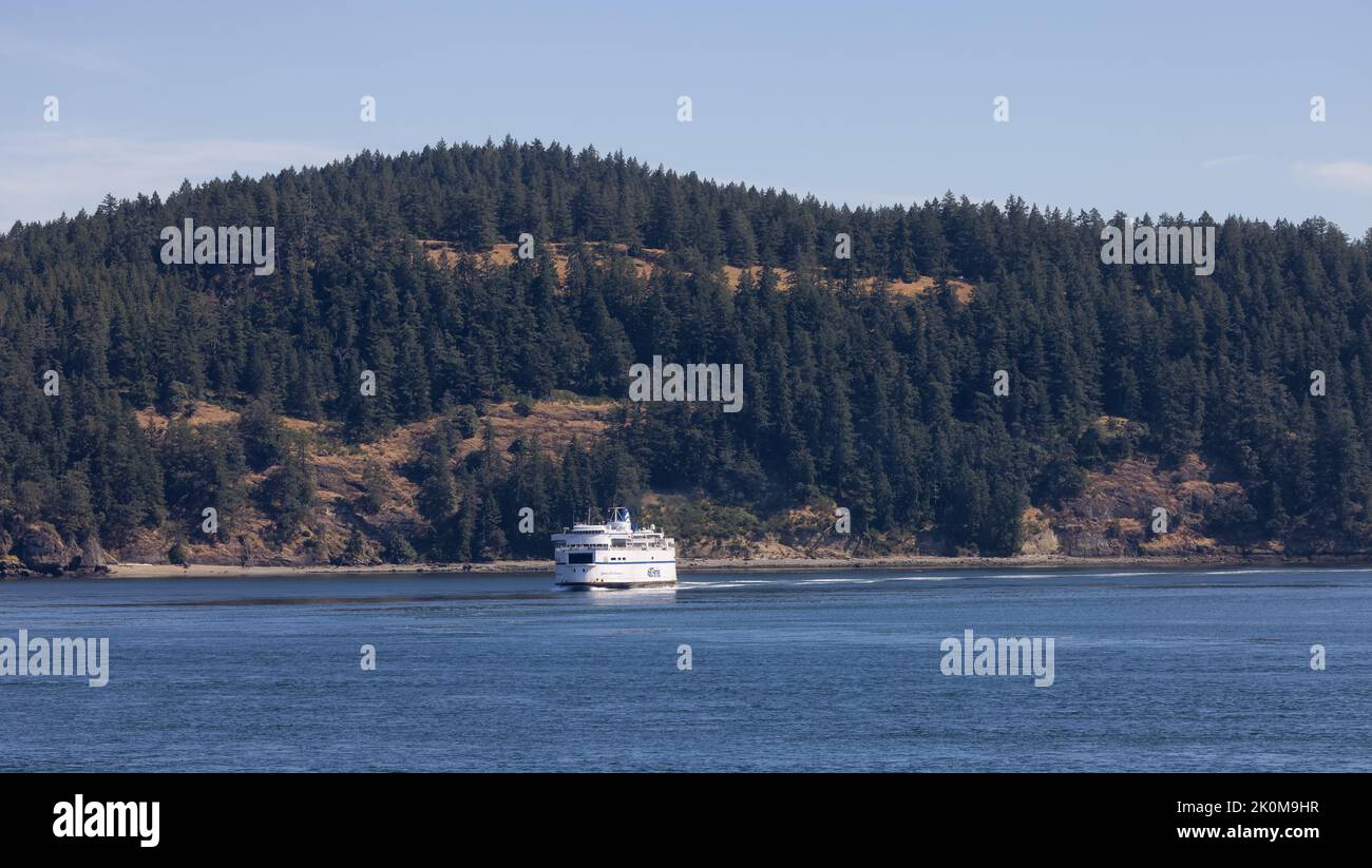 Sailboat bc ferries passing hi-res stock photography and images - Alamy