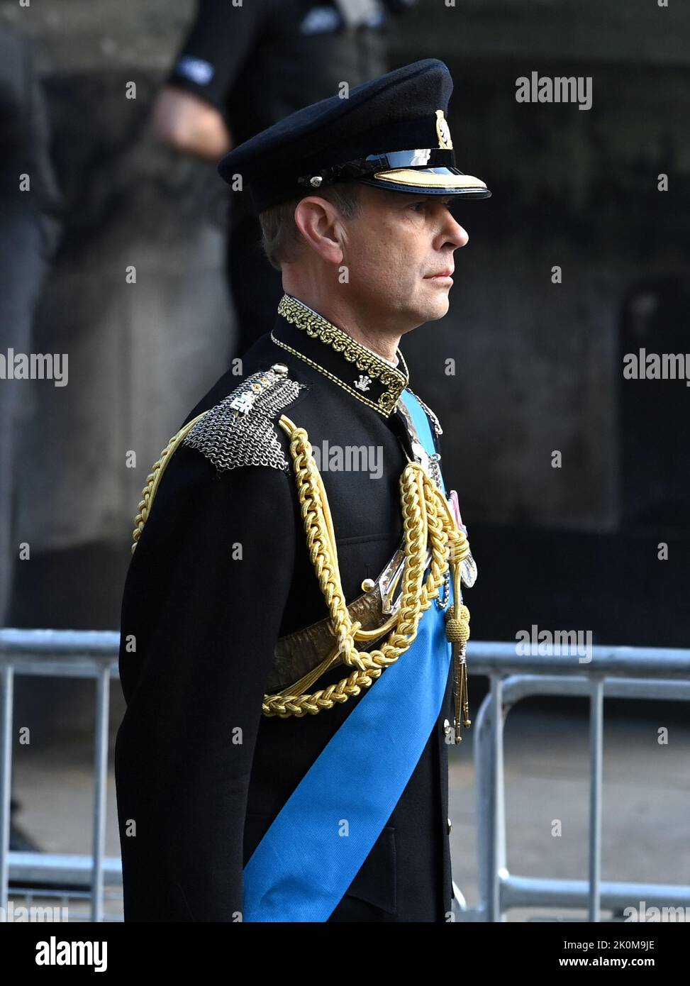 September 12th, 2022. Edinburgh, UK. Prince Edward, The Earl of Wessex ...