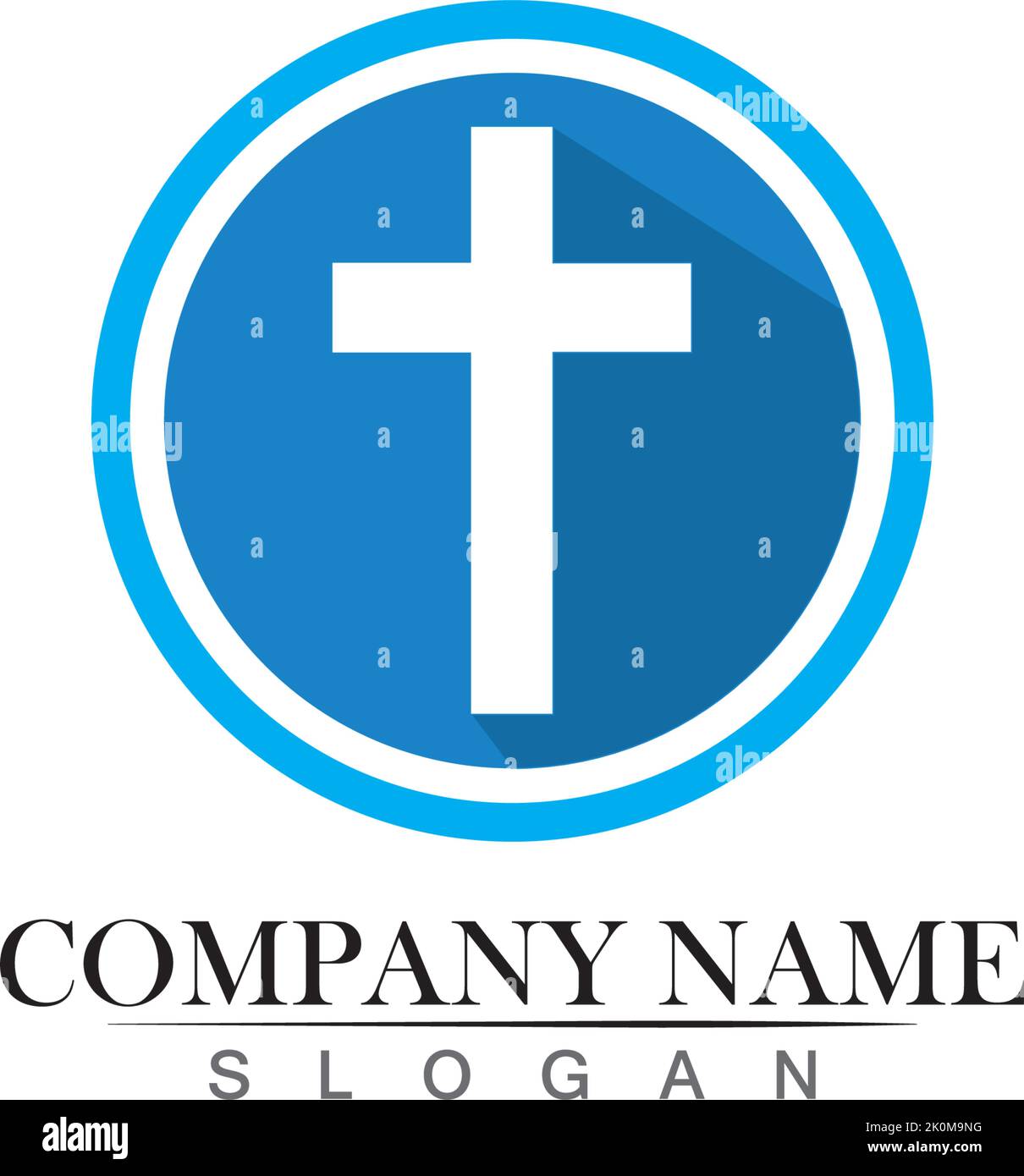Church logo template design vector illustration Stock Vector Image ...