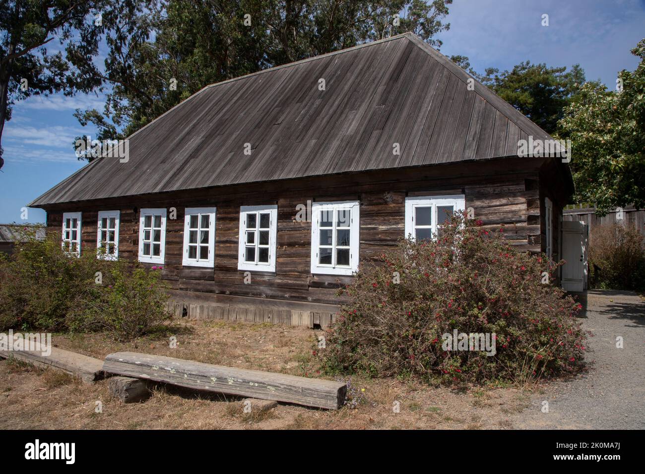 Fort Ross is a historic Russian fort located along Highway 1 in Sonoma ...