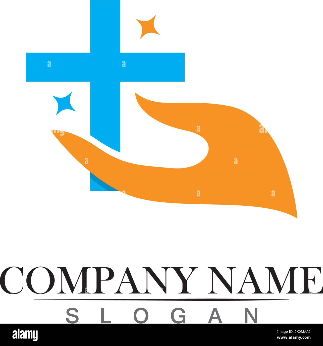 Church logo template design vector illustration Stock Vector Image ...