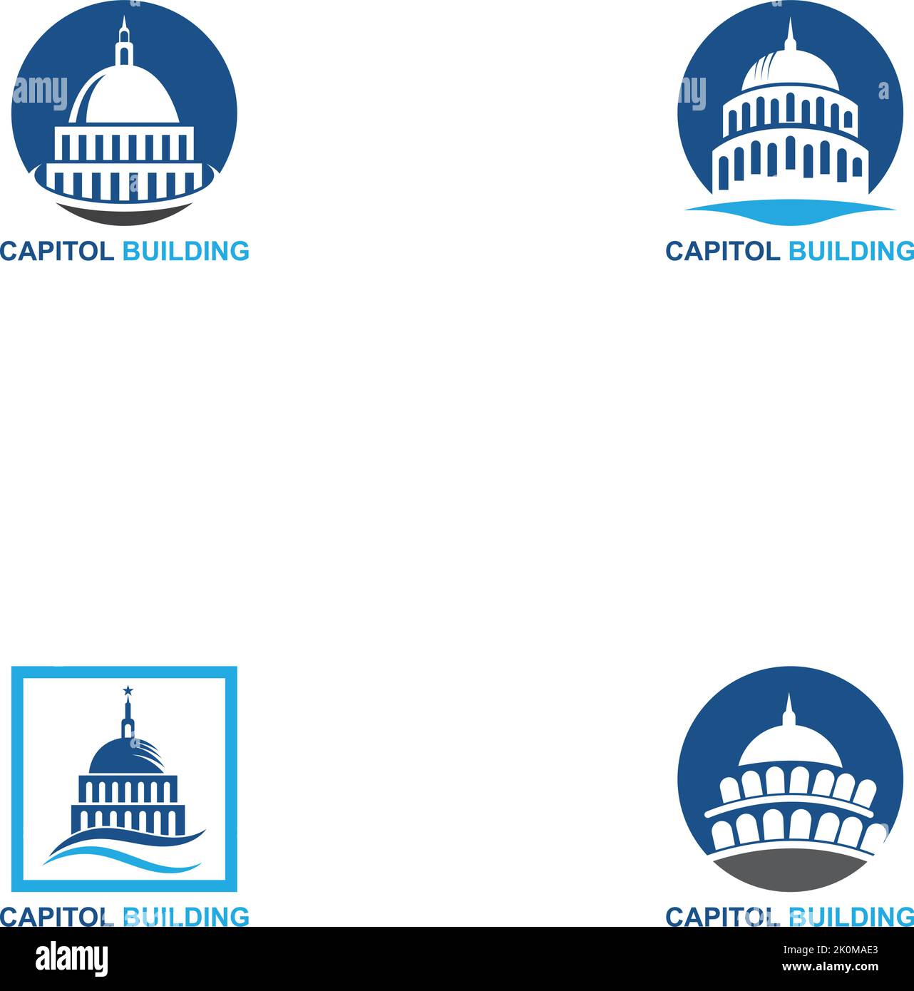 capitol building logo design vector icon Stock Vector Image & Art - Alamy
