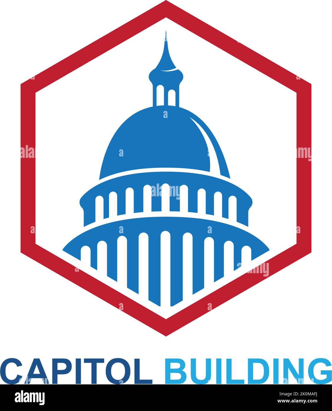 capitol building logo design vector icon Stock Vector Image & Art - Alamy
