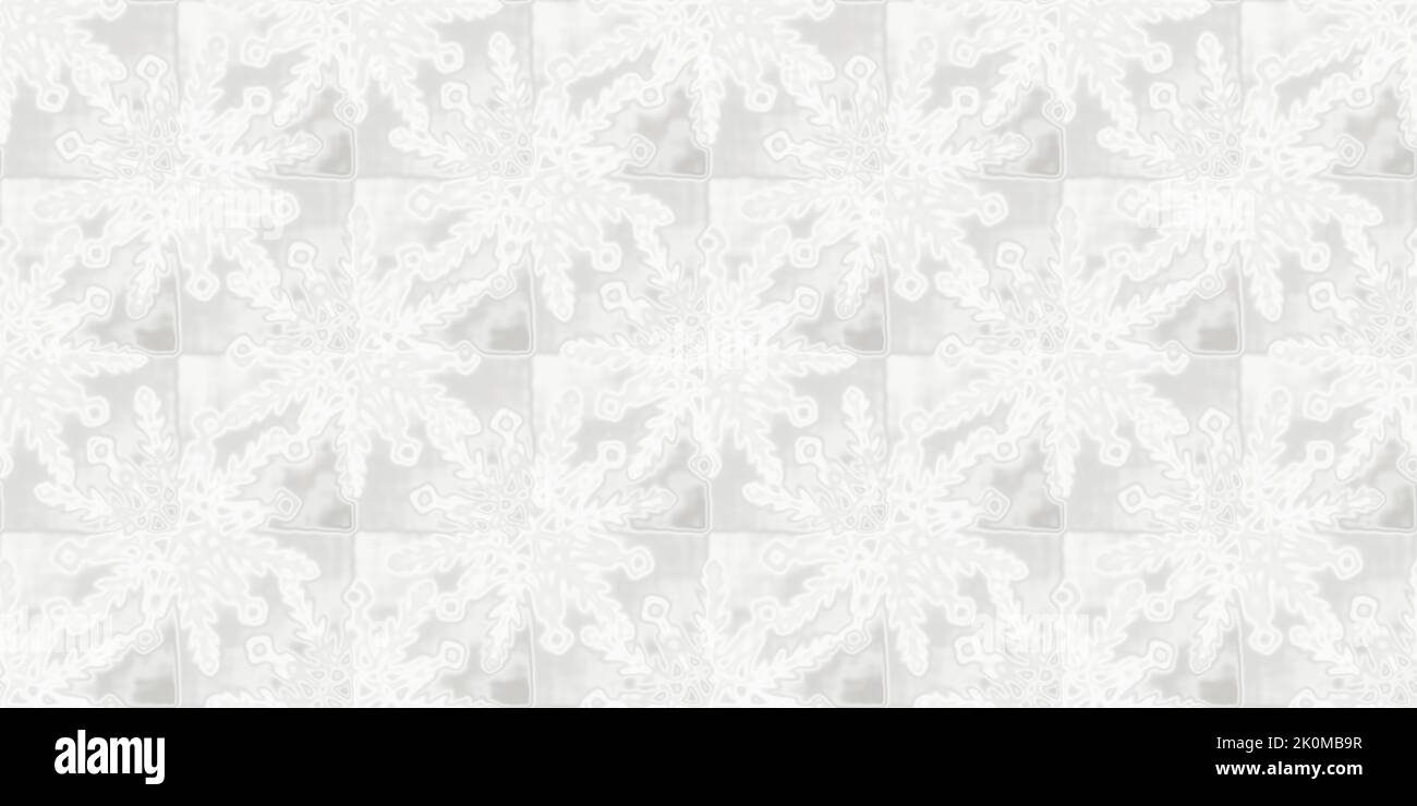 Soft white on white snow flake border pattern background. Simple ...