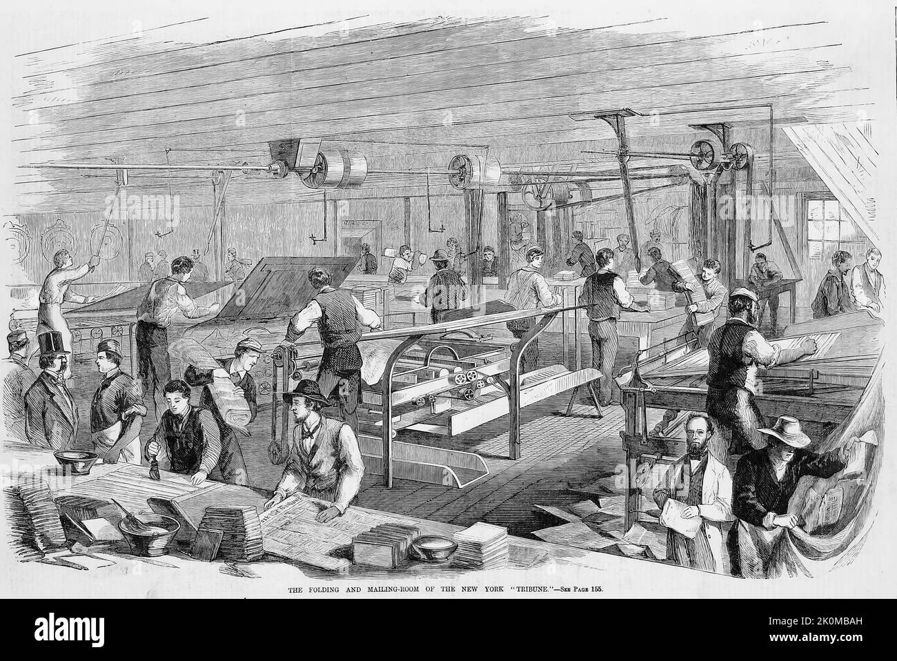 1800s newspaper press hi-res stock photography and images - Alamy