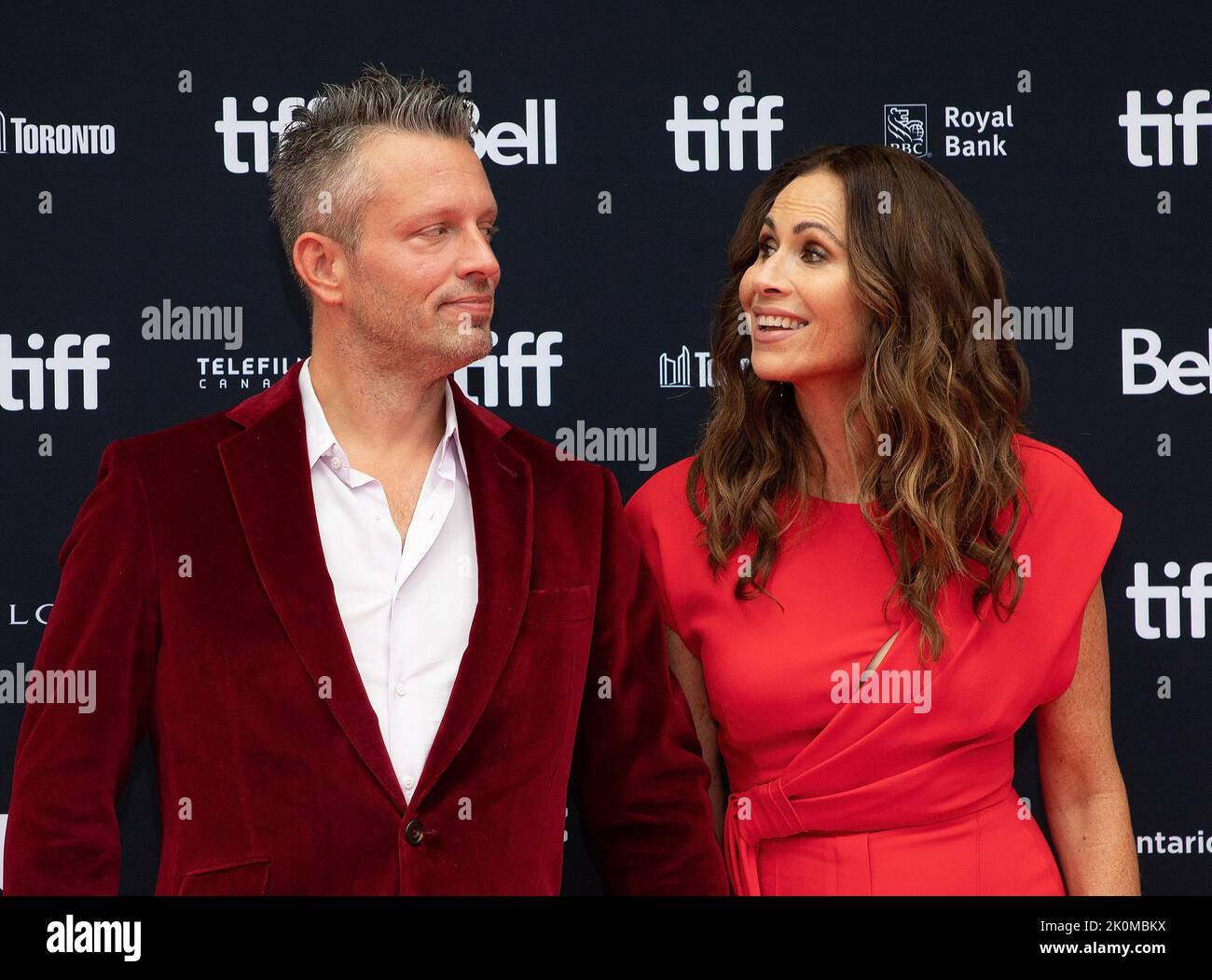 Toronto, Ontario, September 11, 2022, Addison O'Dea, Minnie Driver ...