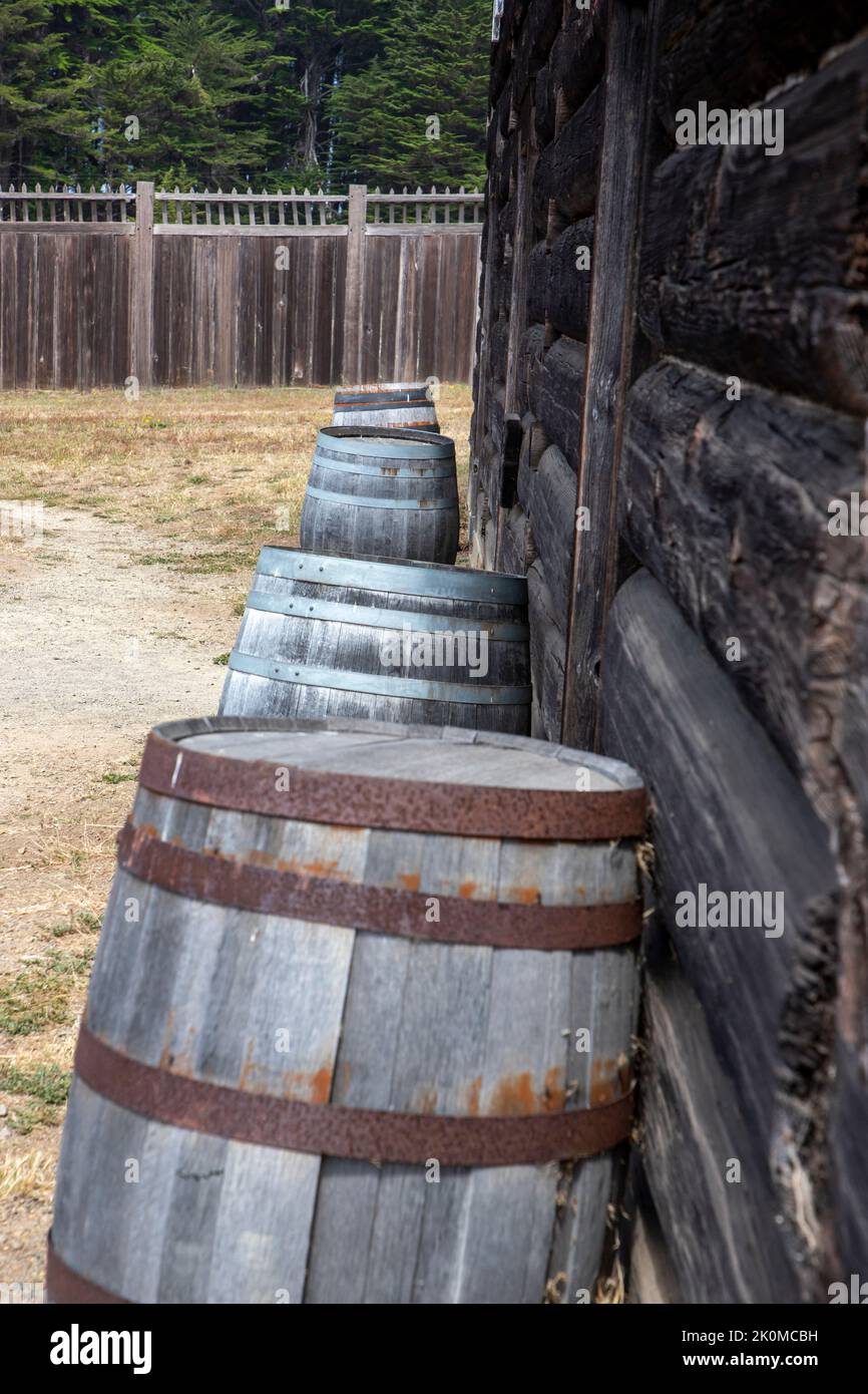 Fort Ross is a historic Russian fort located along Highway 1 in Sonoma ...