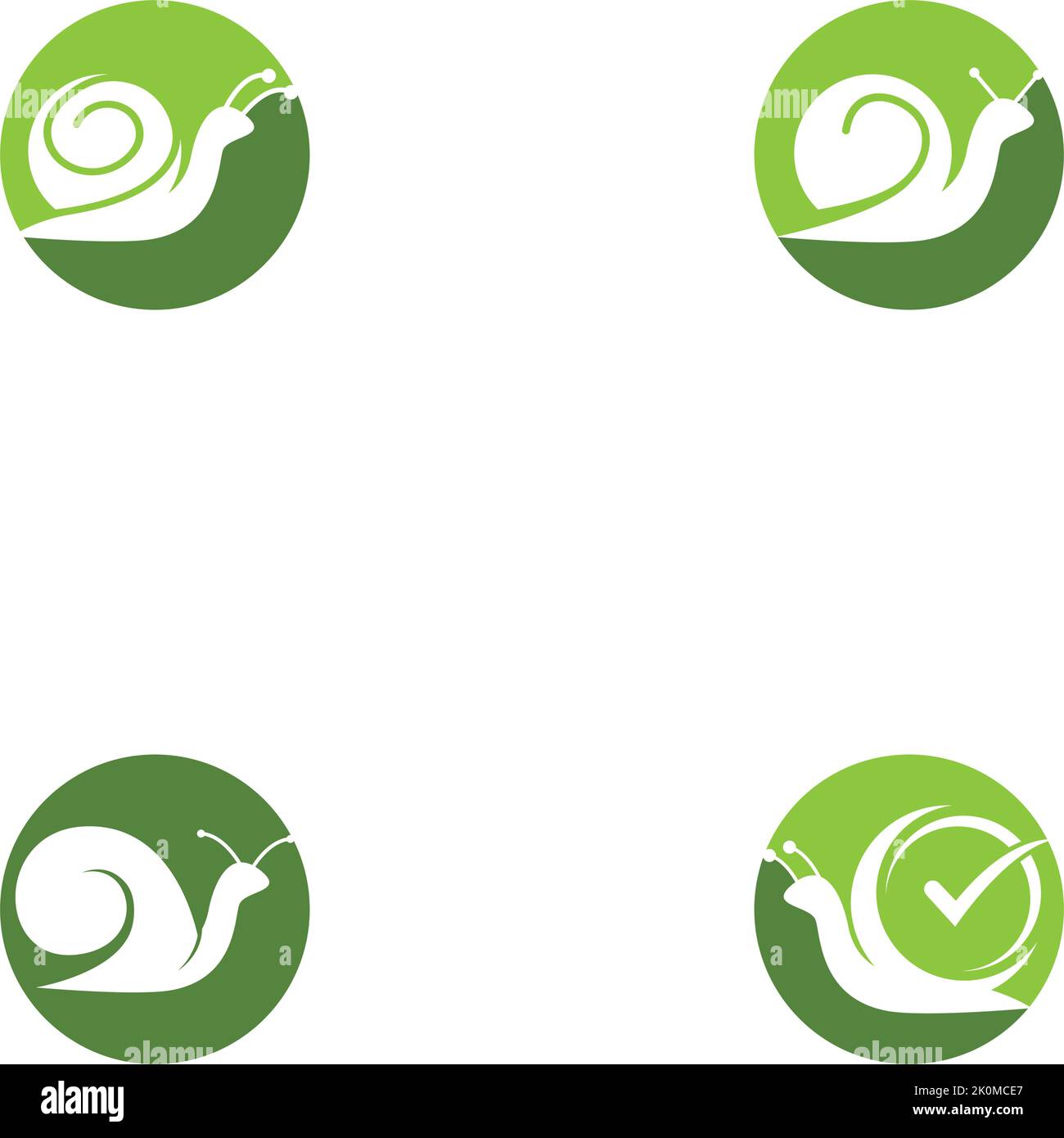 snail logo template vector icon illustration design Stock Vector Image ...