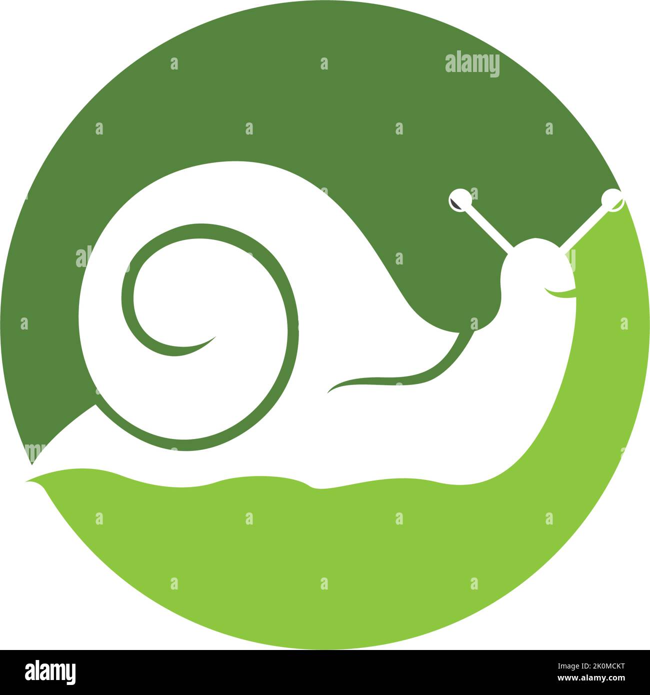 snail logo template vector icon illustration design Stock Vector Image ...