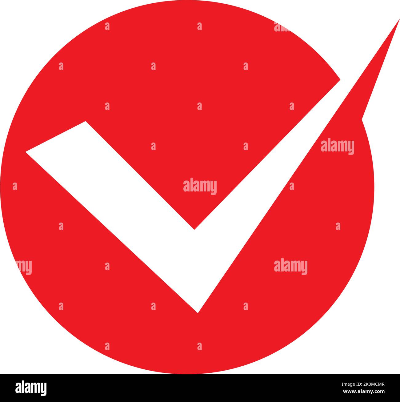 Check mark V Letter Logo Template Stock Vector Image & Art - Alamy