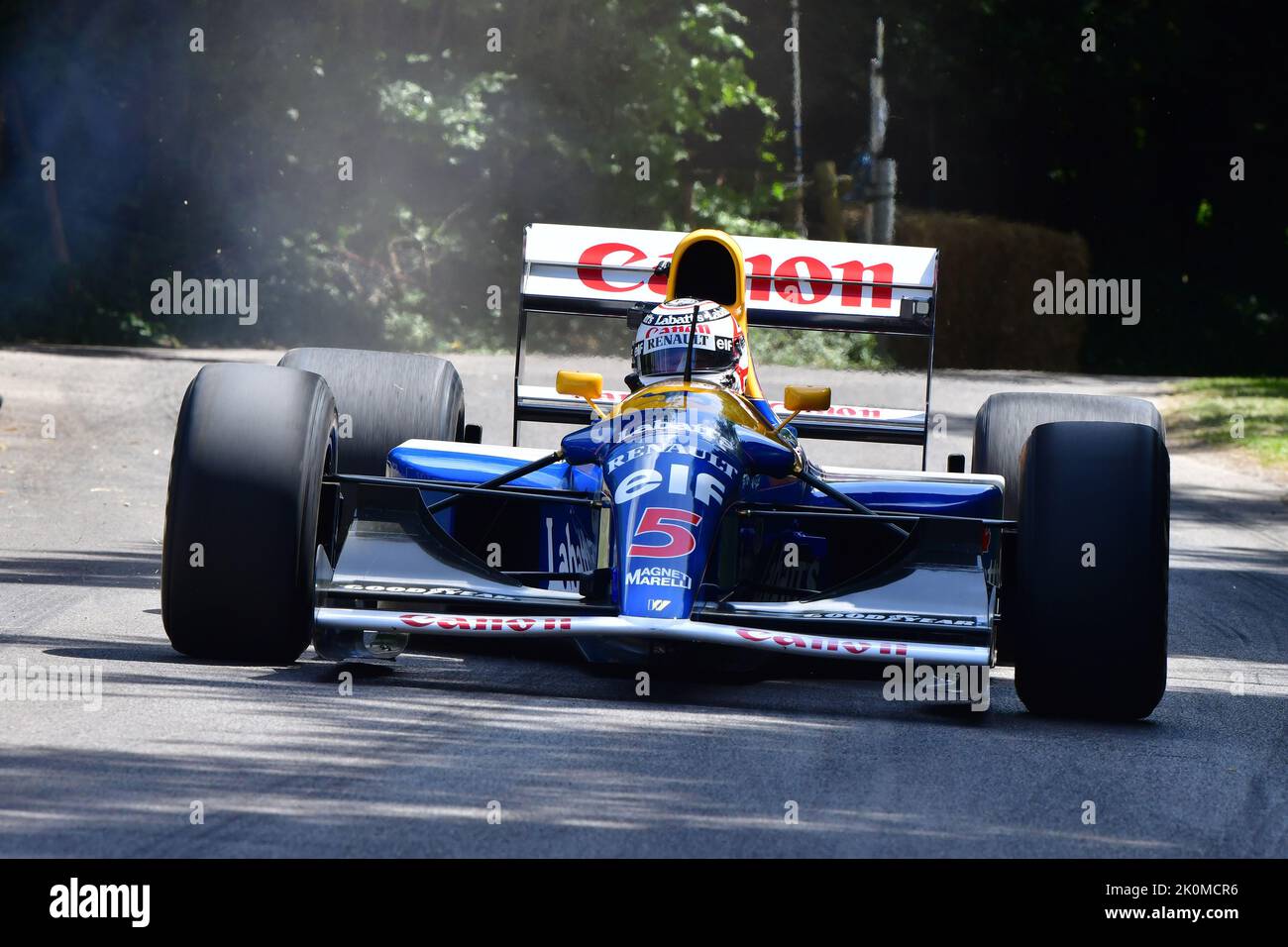 Nigel Mansell, Williams Renault FW14B, Red 5, Grand Prix Greats, Grand ...