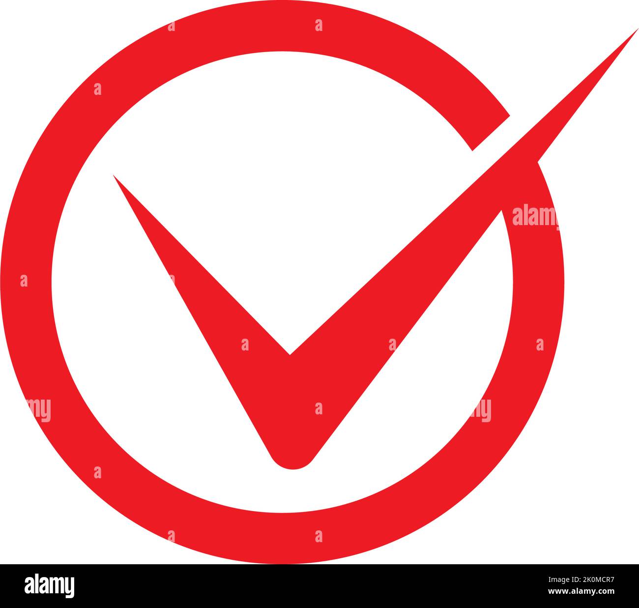 Check mark V Letter Logo Template Stock Vector Image & Art - Alamy