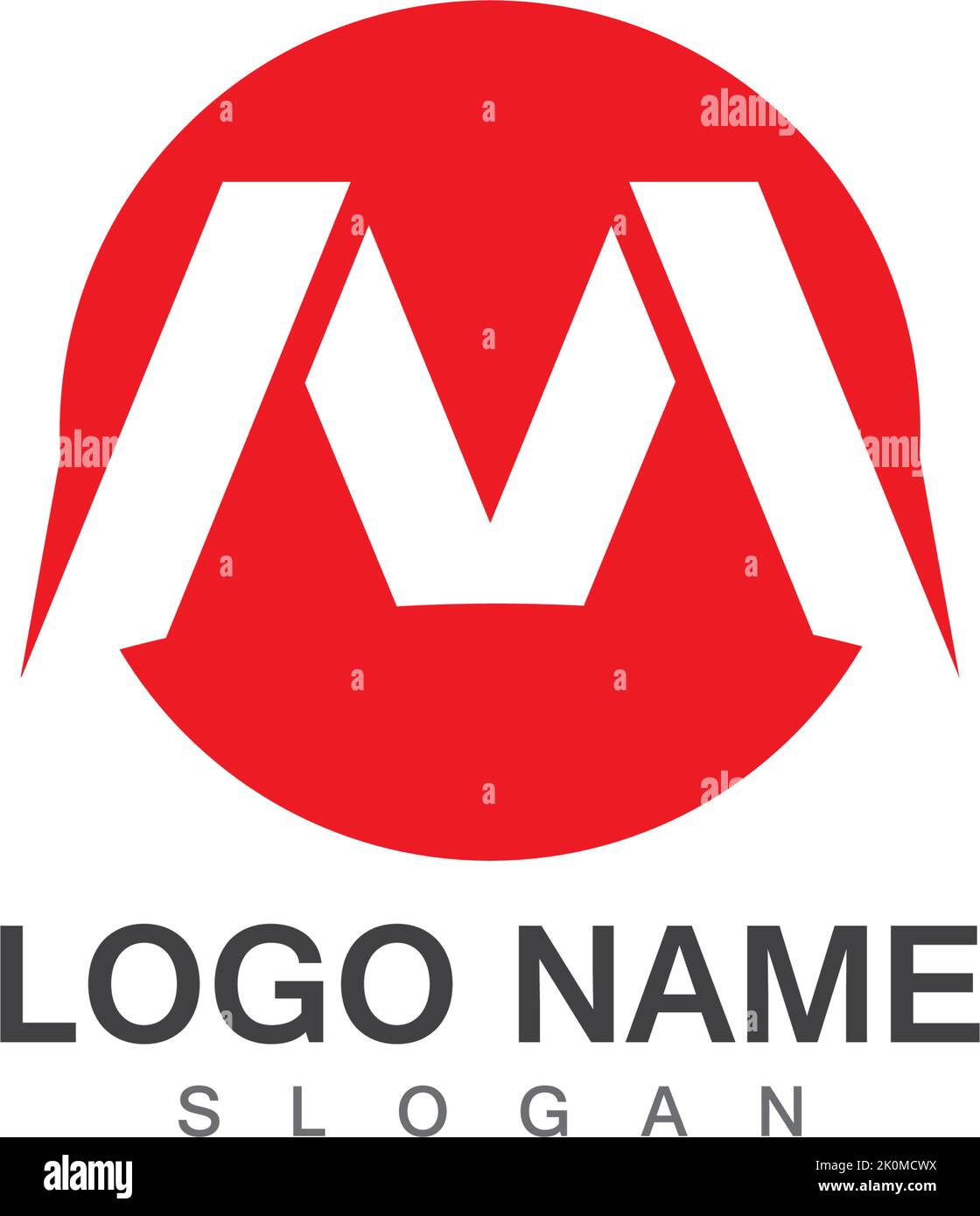 M logos Stock Vector Images - Alamy