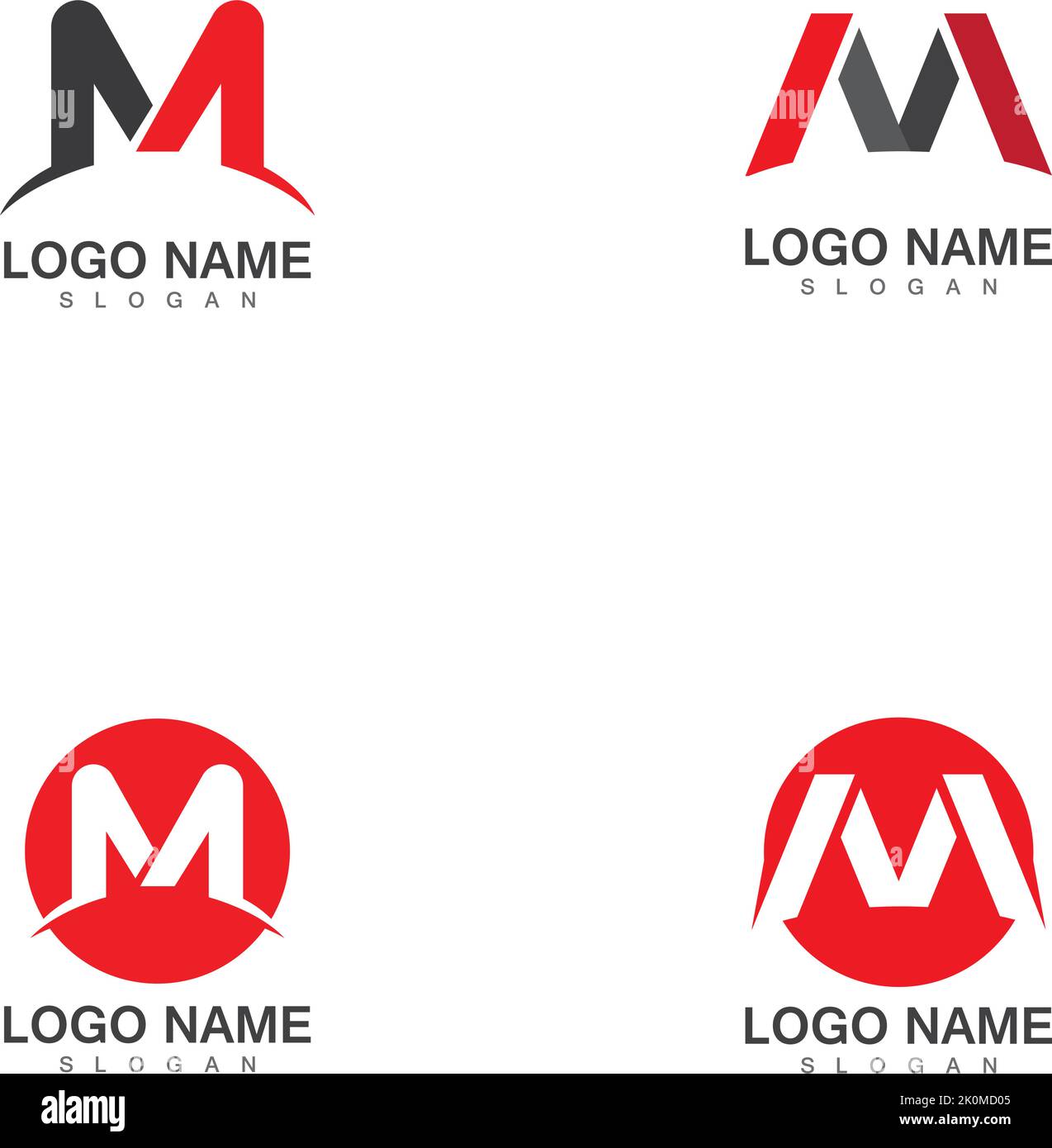 Letter M vector icons such logos Stock Vector Image & Art - Alamy