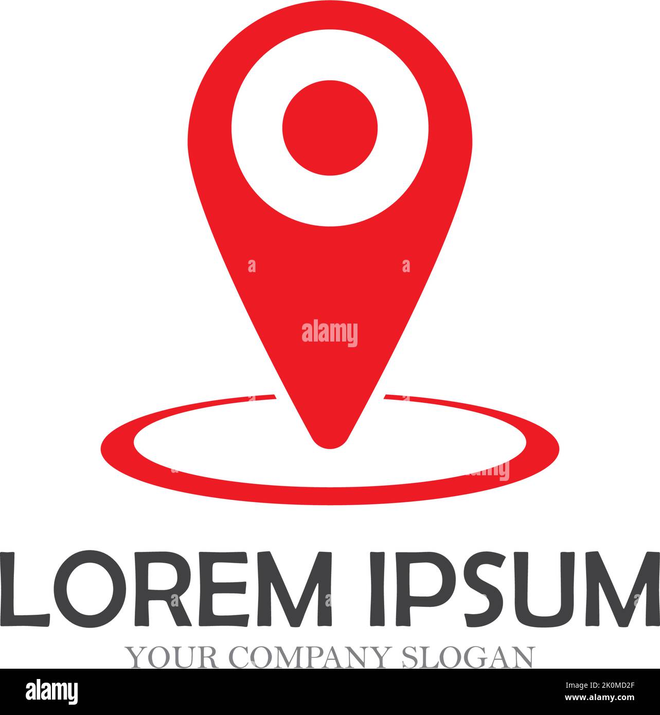 map pointer, map pin, map icon. arrow pin, compass location concept ...