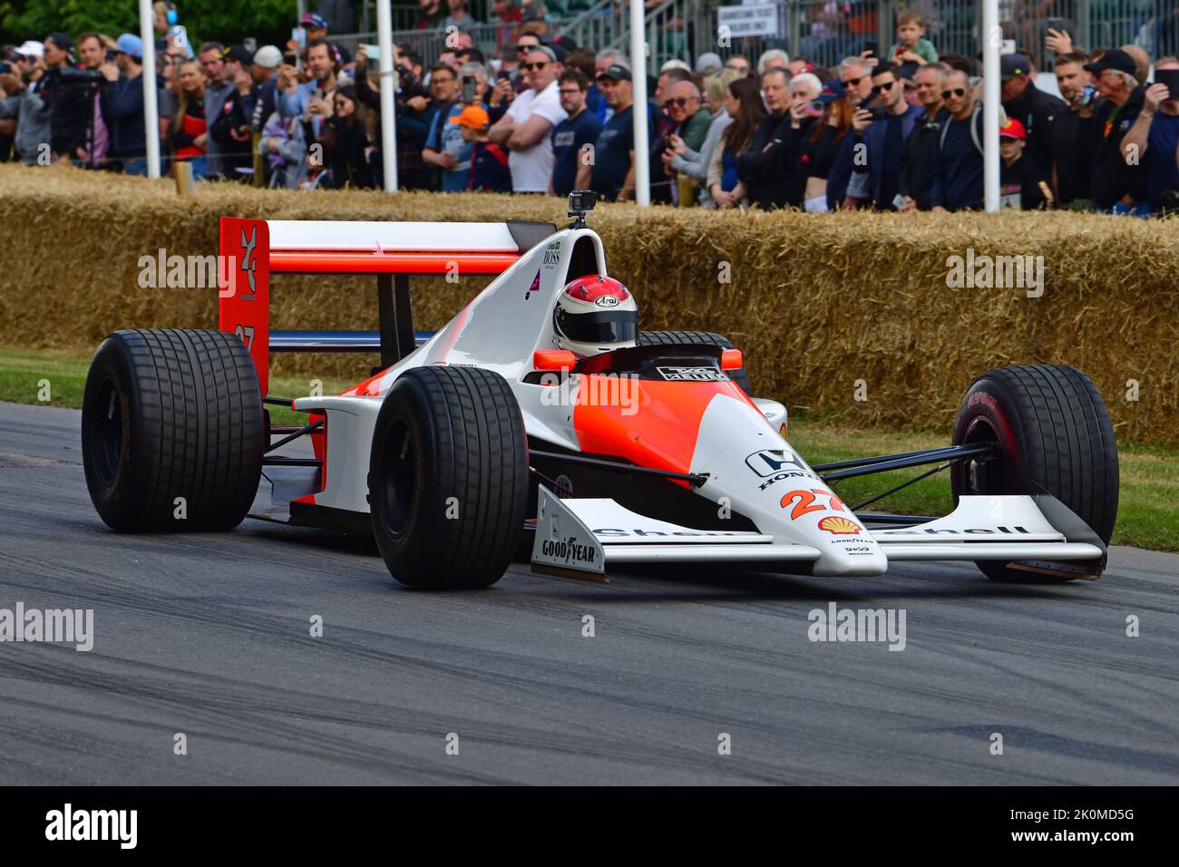 Emanuele Pirro, McLaren-Honda MP4-5B, Grand Prix Greats, Grand Prix ...