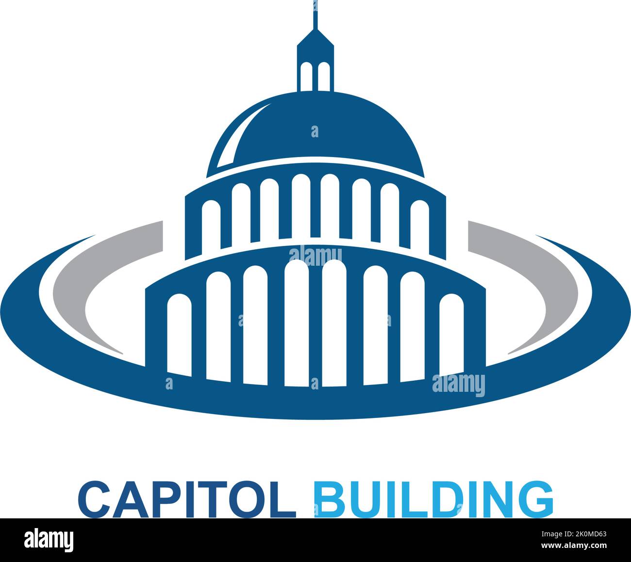 capitol building logo design vector icon Stock Vector Image & Art - Alamy