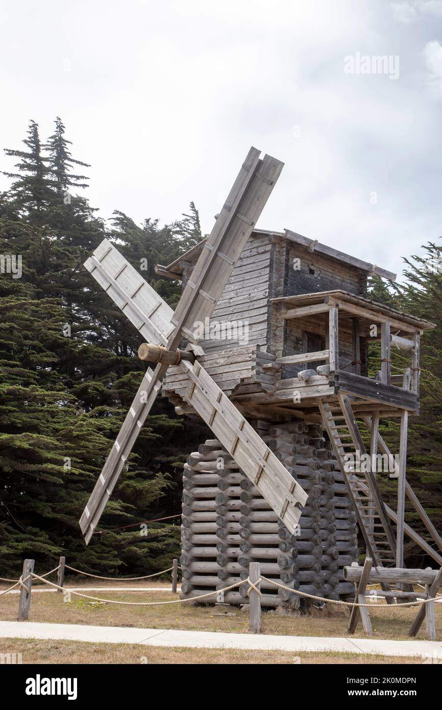Fort Ross is a historic Russian fort located along Highway 1 in Sonoma ...