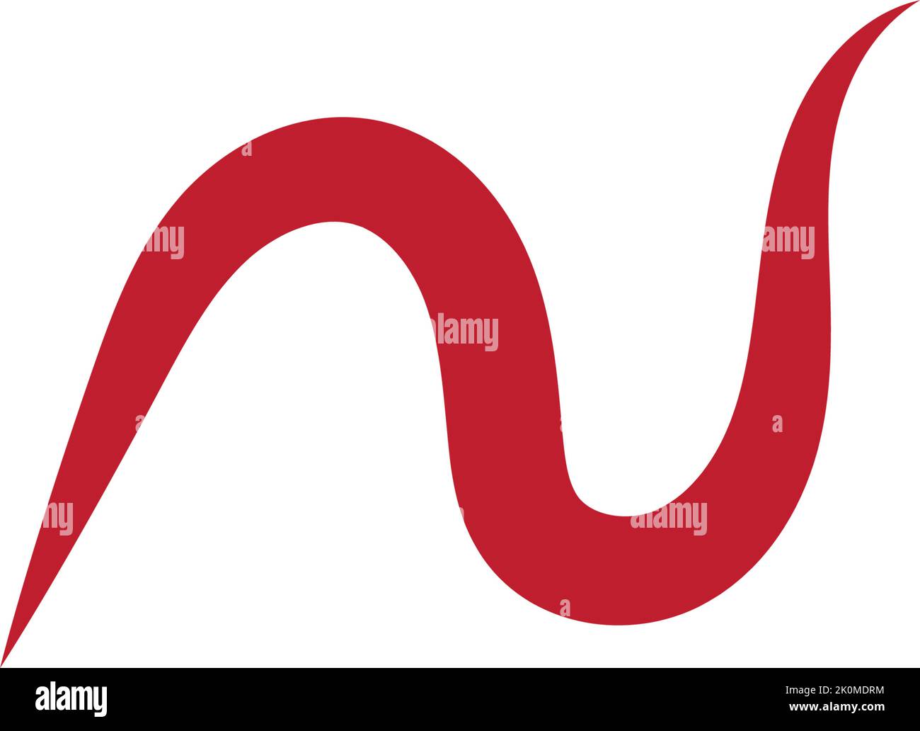 Letter N Logo Template vector design icon Stock Vector Image & Art - Alamy