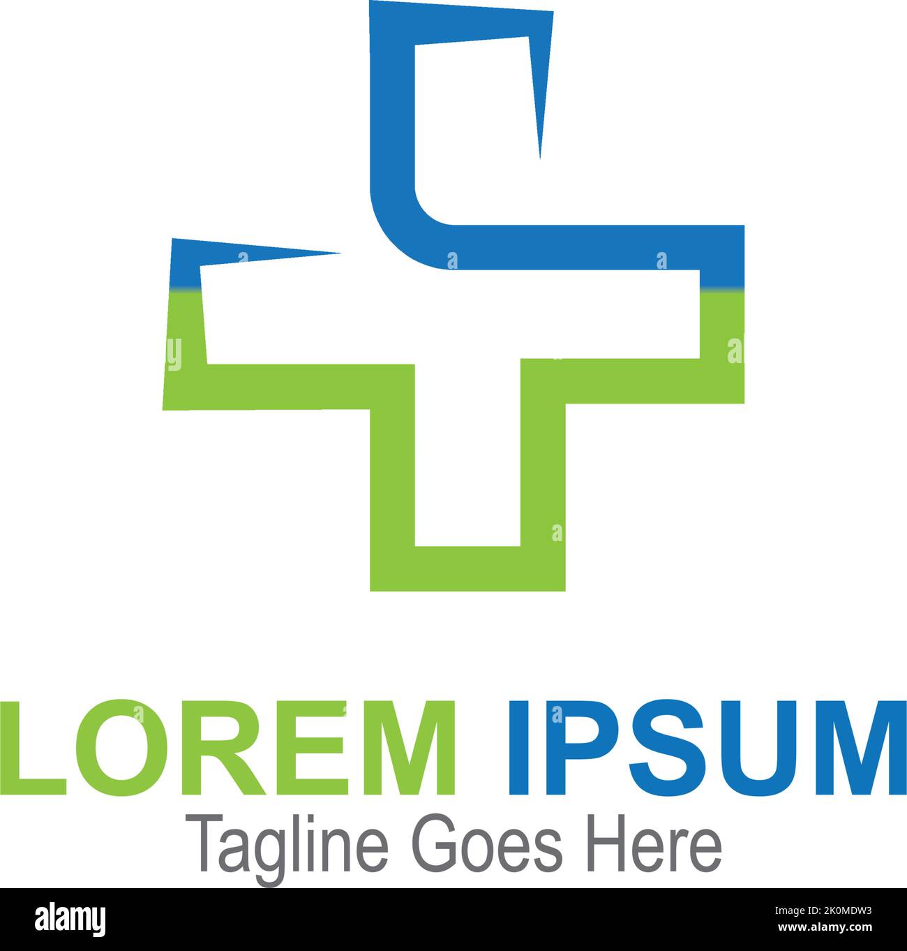 Health Cross logo and symbol template vector icon Stock Vector Image ...