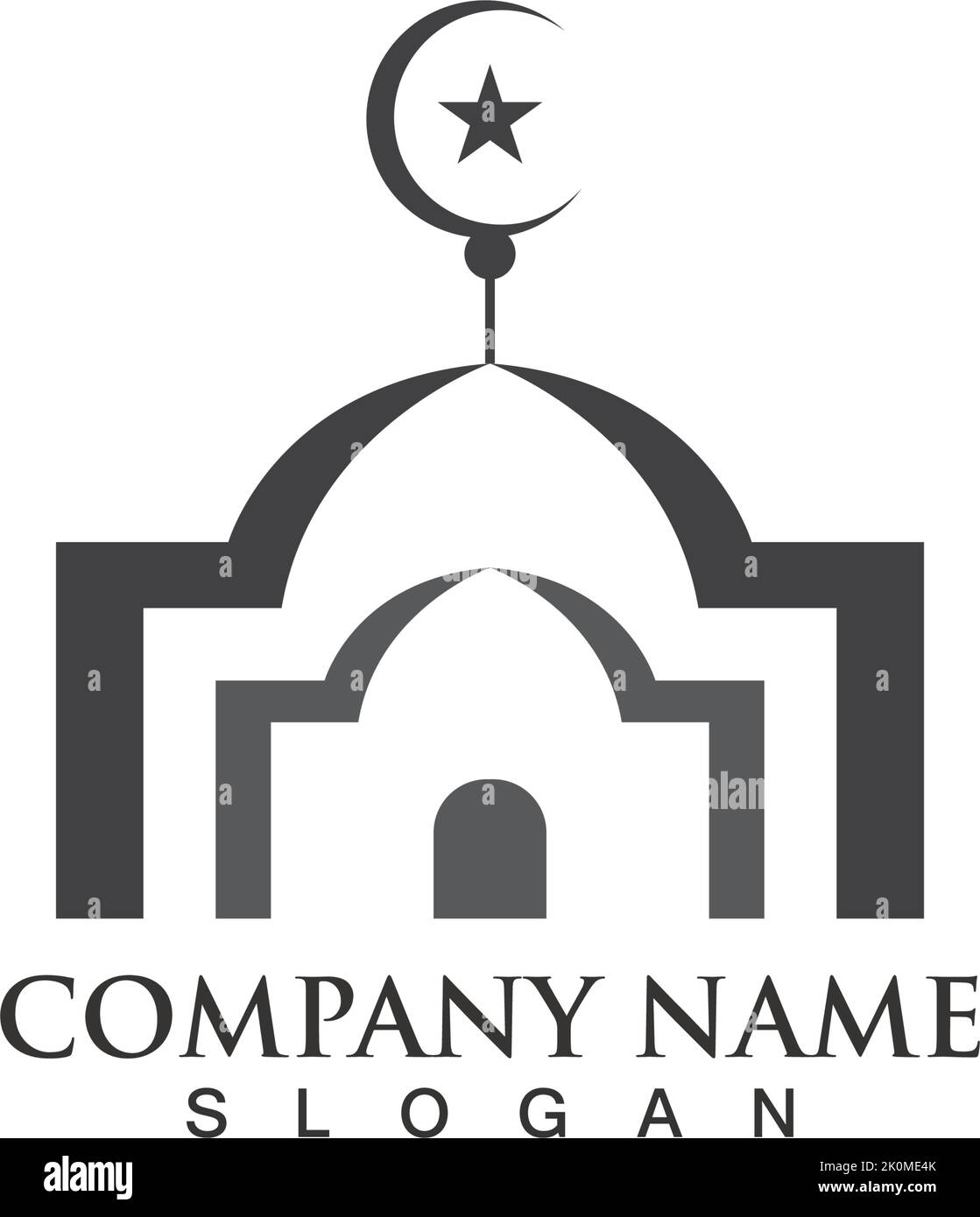 mosque logo and symbol vector icon template Stock Vector Image & Art ...