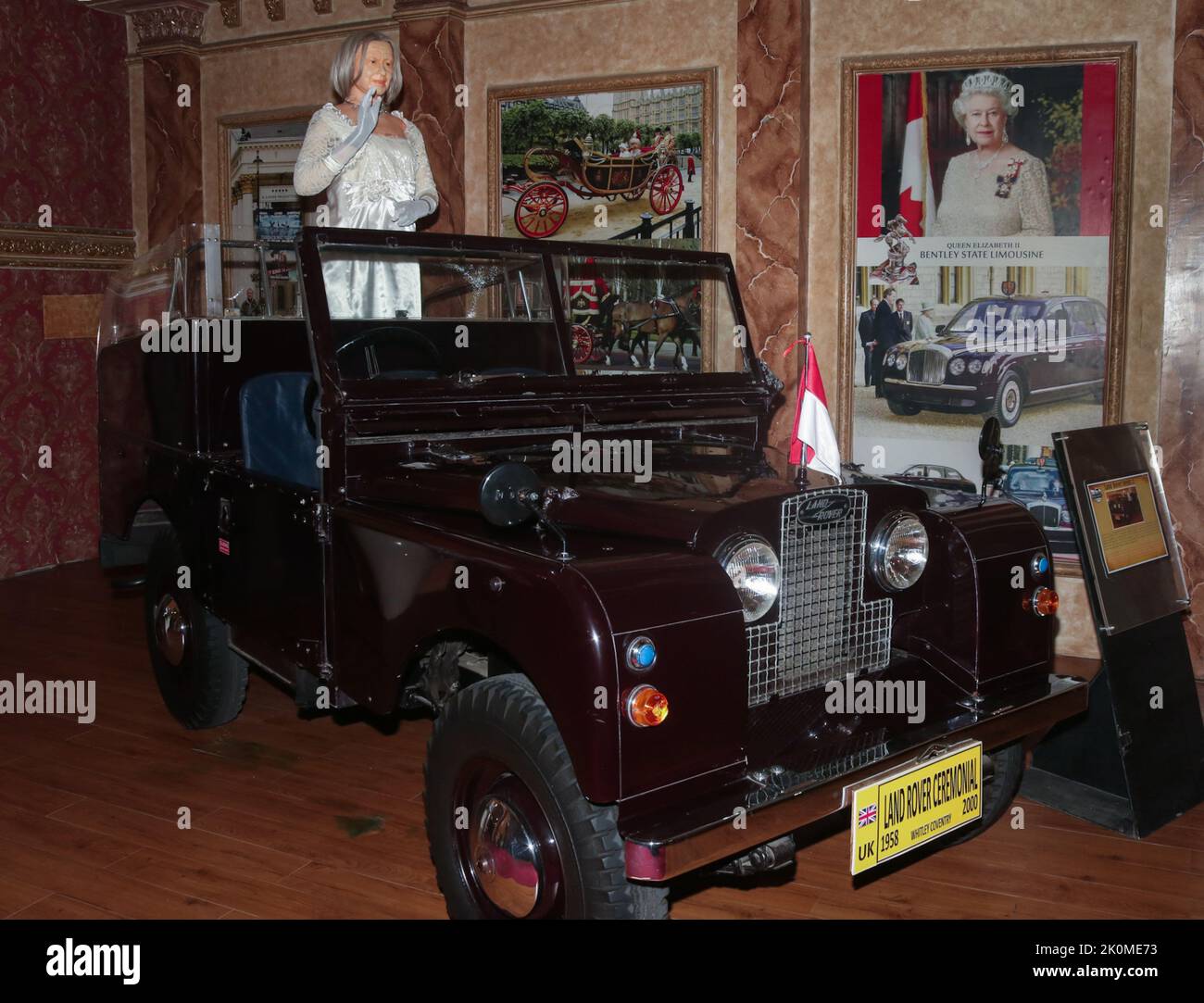 Batu City, East Java, Indonesia. 12th Sep, 2022. Land-Rover series 2 is ...