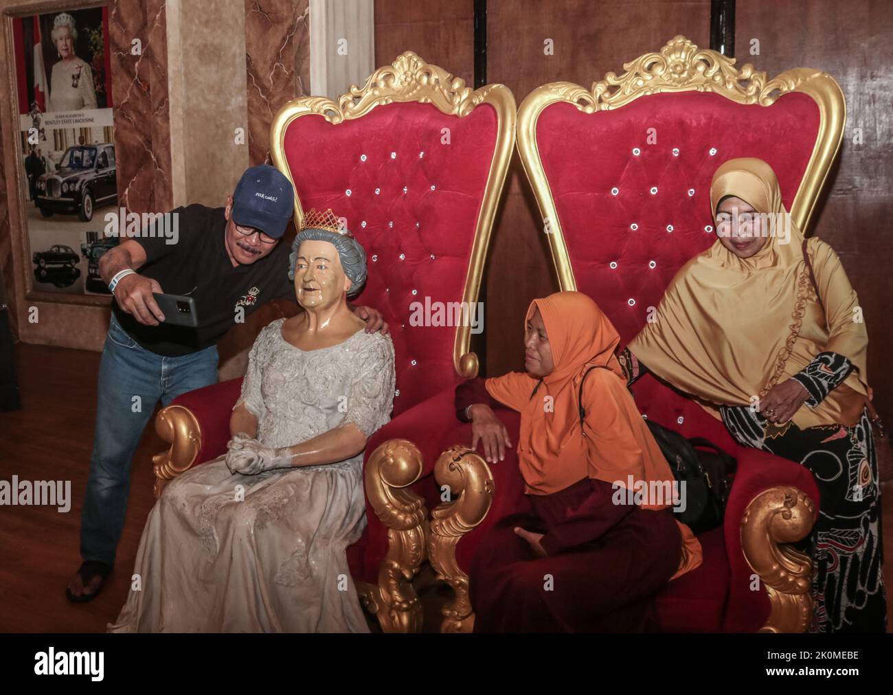 Batu City, East Java, Indonesia. 12th Sep, 2022. Residents visit and ...