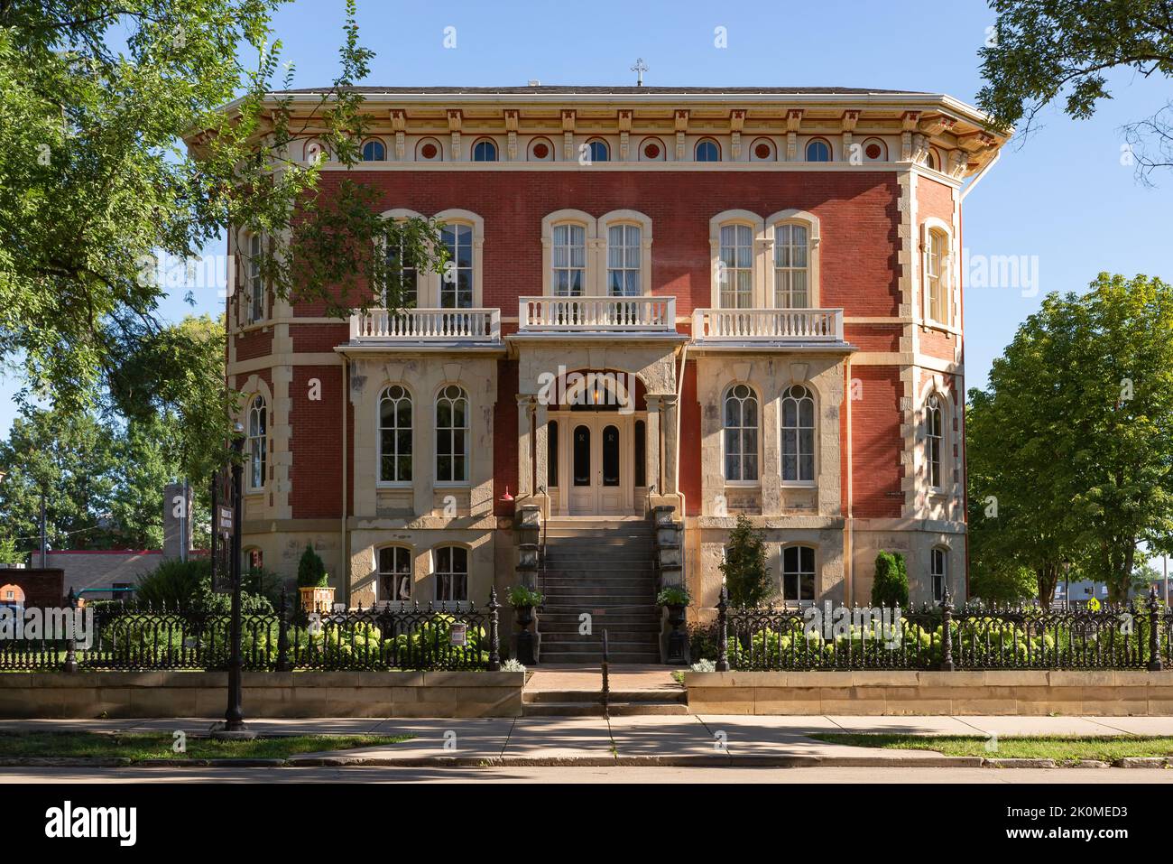 Ottawa, Illinois - United States - August 16th, 2022: Exterior of the ...