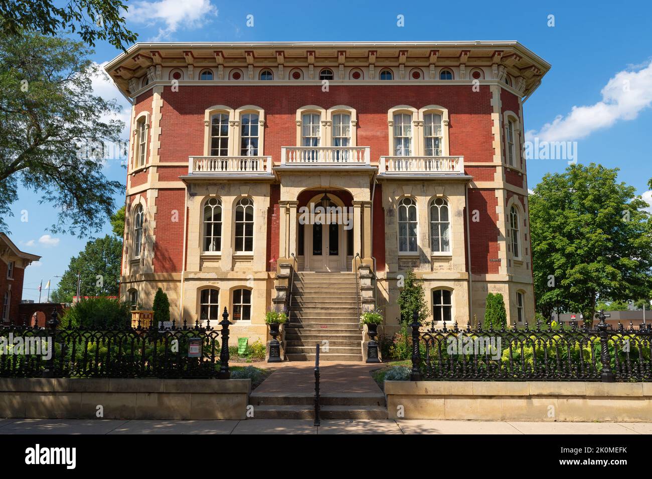 Ottawa, Illinois - United States - August 16th, 2022: Exterior of the ...