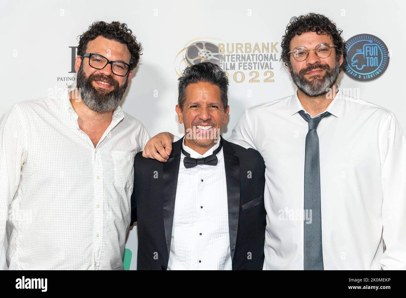 Burbank, CA, September 11, 2022 , Jamie and Jason Neese, Kurt Patino ...